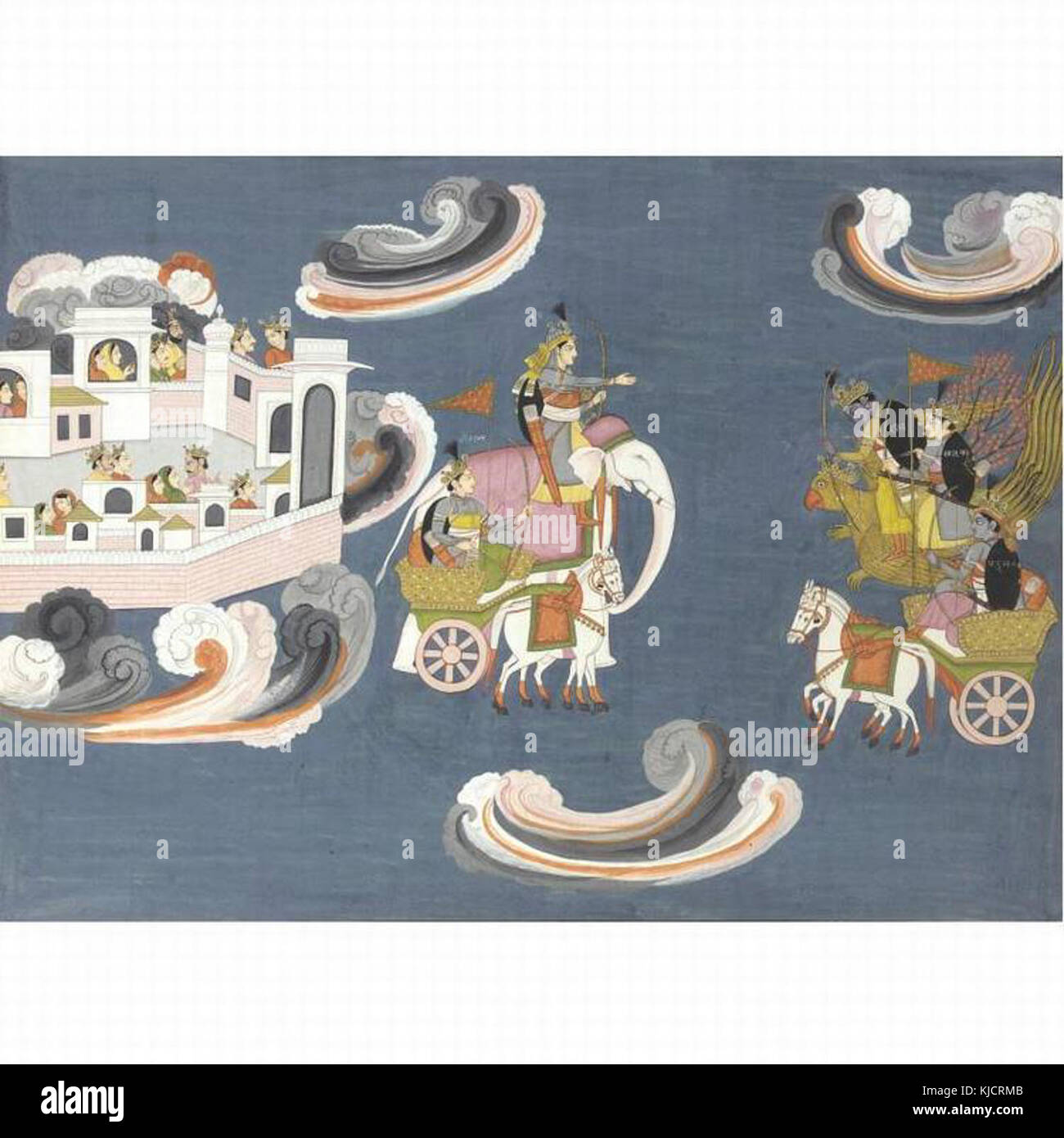 Battaglia di krishna immagini e fotografie stock ad alta risoluzione ...