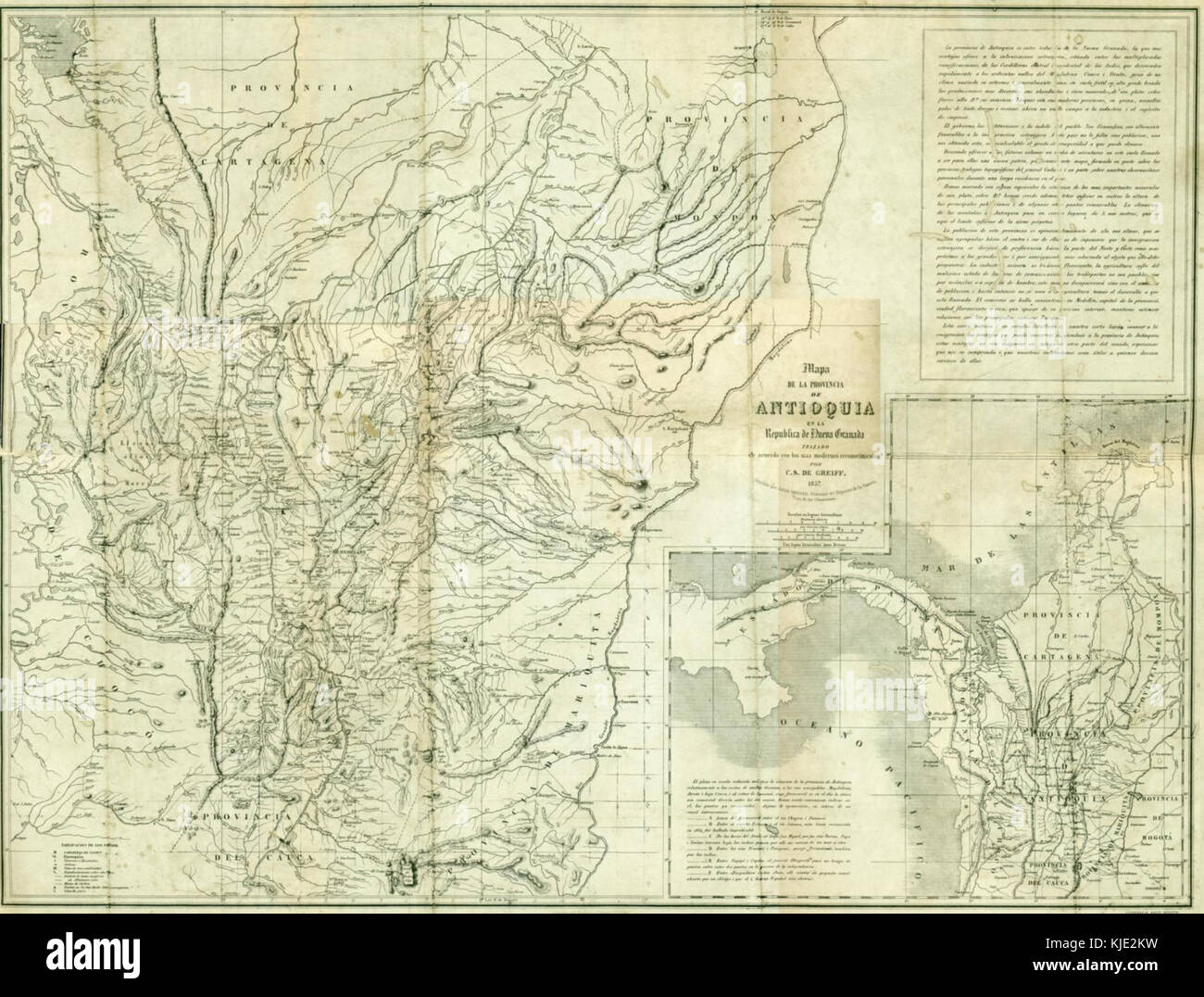 Antioquia mappa immagini e fotografie stock ad alta risoluzione - Alamy