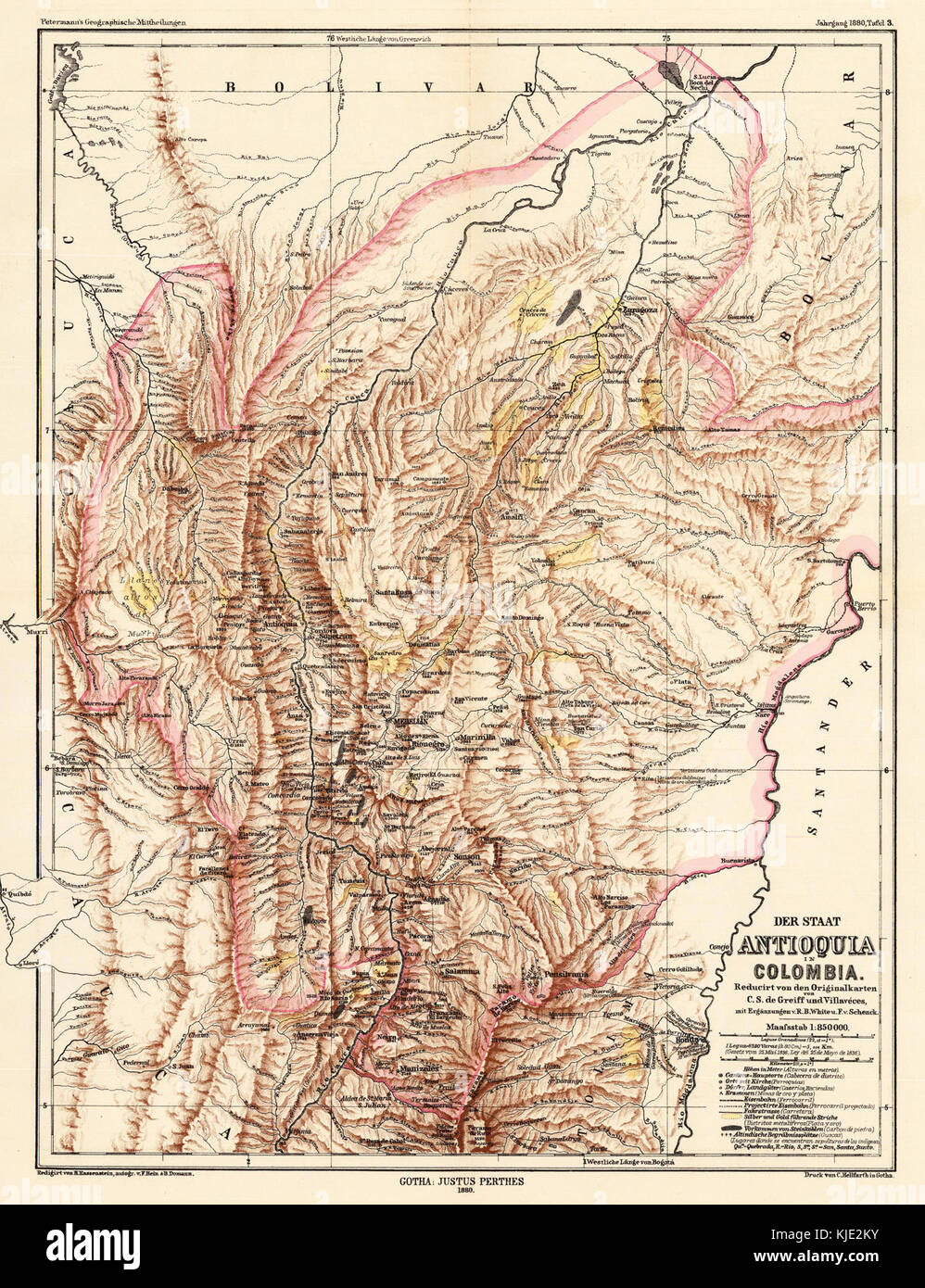 Antioquia mapa de colombia immagini e fotografie stock ad alta ...