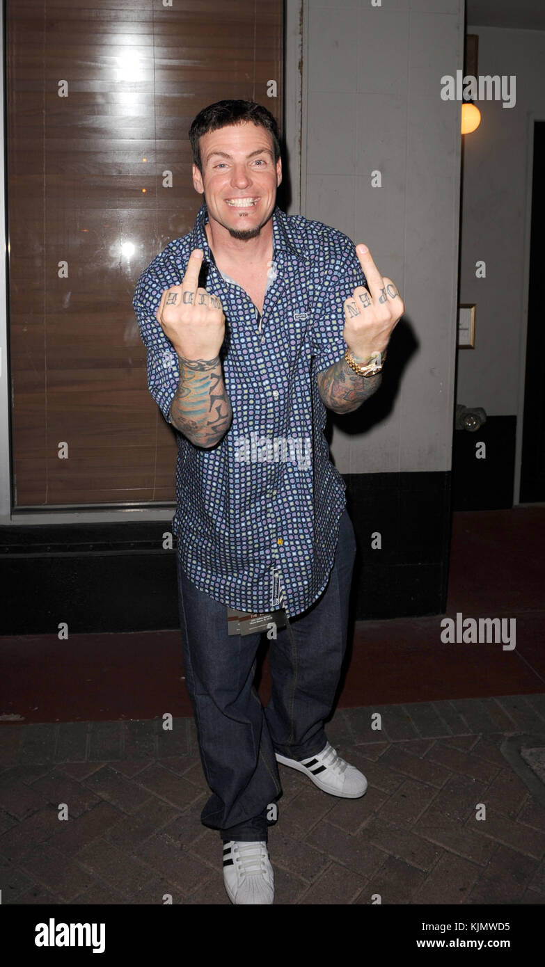 MIAMI - 07 DICEMBRE 2007: (COPERTURA ESCLUSIVA) l'ex Rapper Vanilla Ice ...