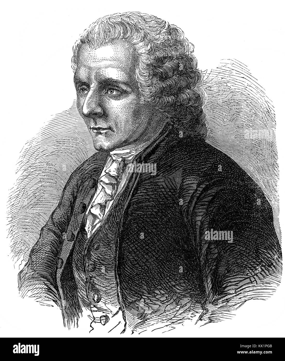 Jean jacques rousseau scrittore svizzero immagini e fotografie stock ad ...