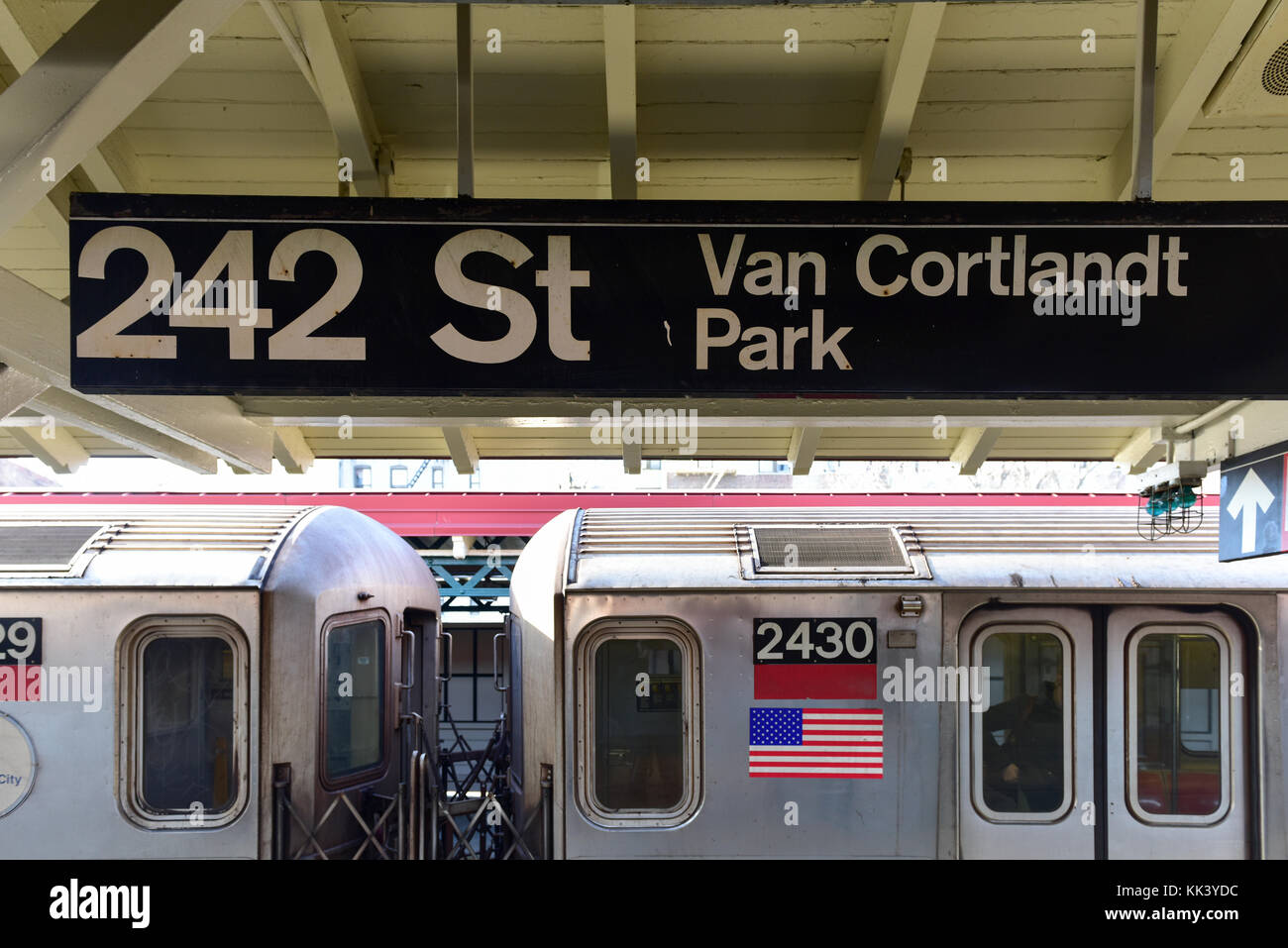 Mta 242 street station Van Cortlandt Park di New York City ...