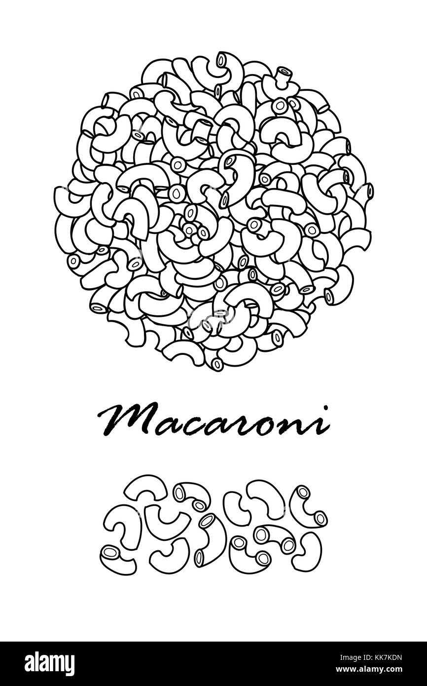 Progettazione poster per i tradizionali piatti di pasta italiana ...