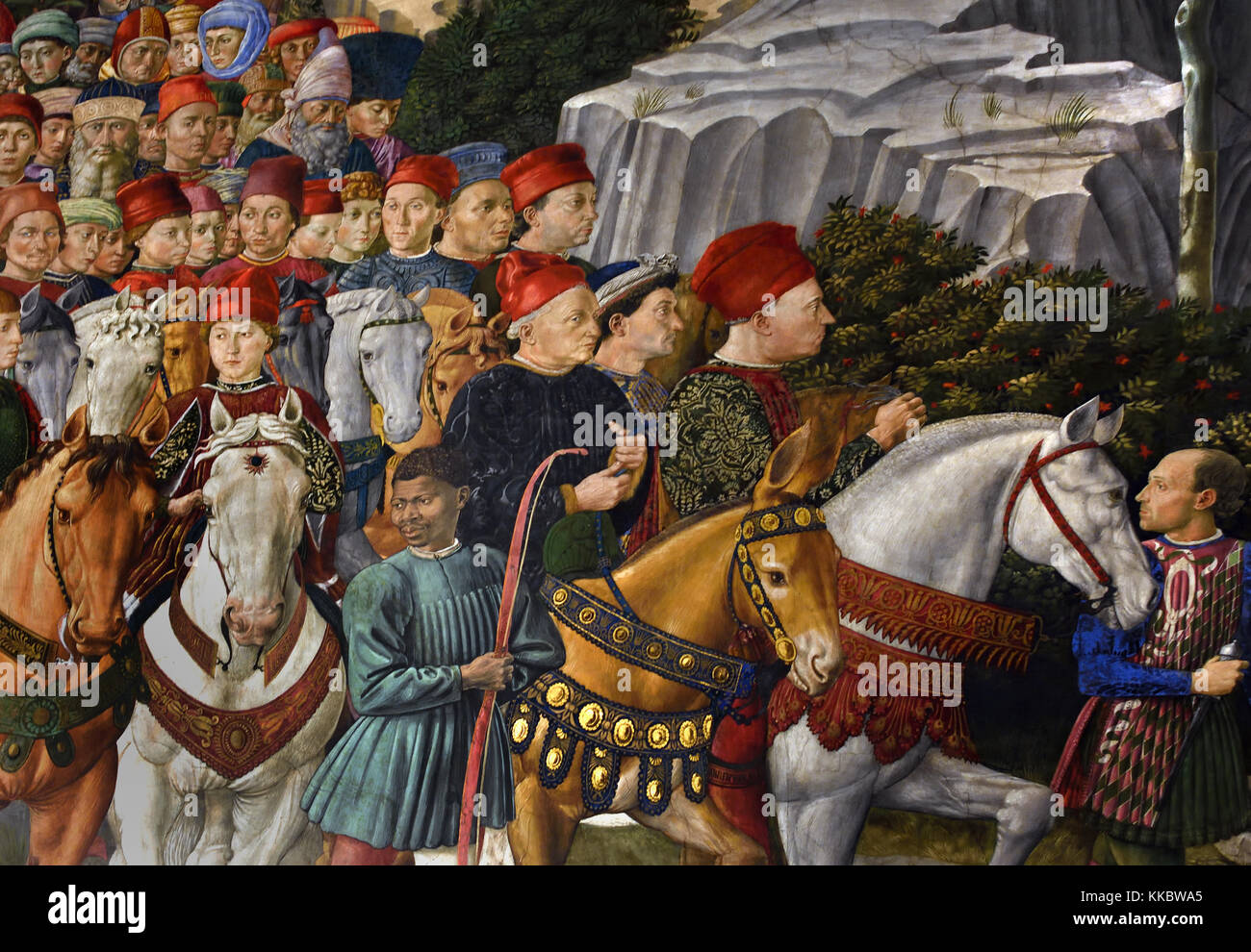 Cappella dei magi by benozzo gozzoli immagini e fotografie stock ad ...