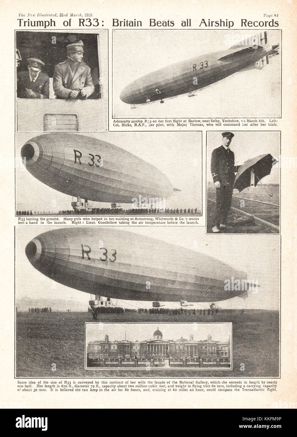Dirigibile ww1 immagini e fotografie stock ad alta risoluzione - Alamy