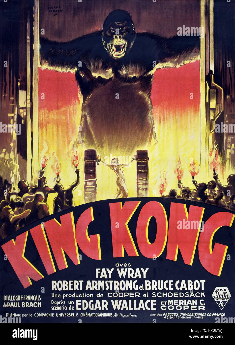 King kong 1933 poster immagini e fotografie stock ad alta risoluzione - Alamy