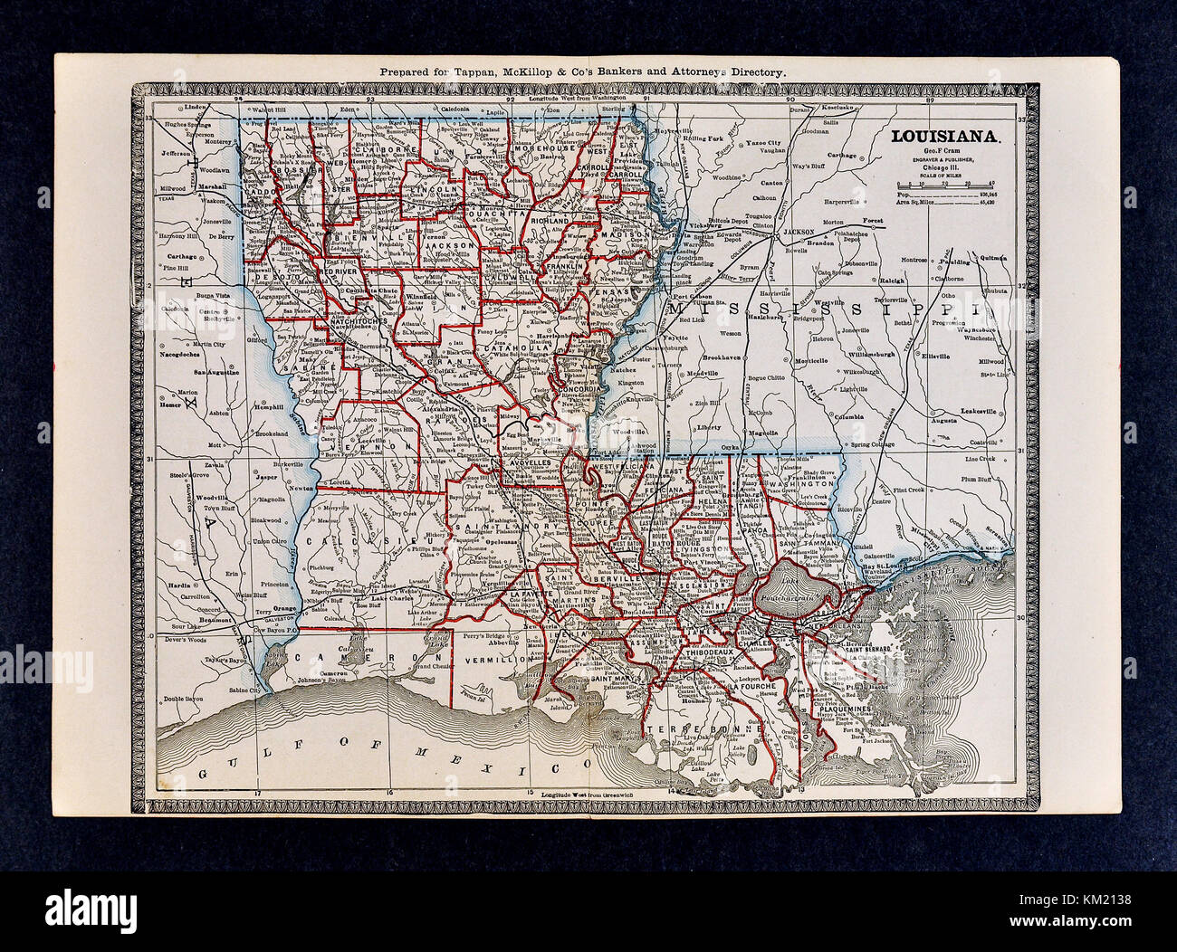 Mappa di mansfield louisiana immagini e fotografie stock ad alta ...