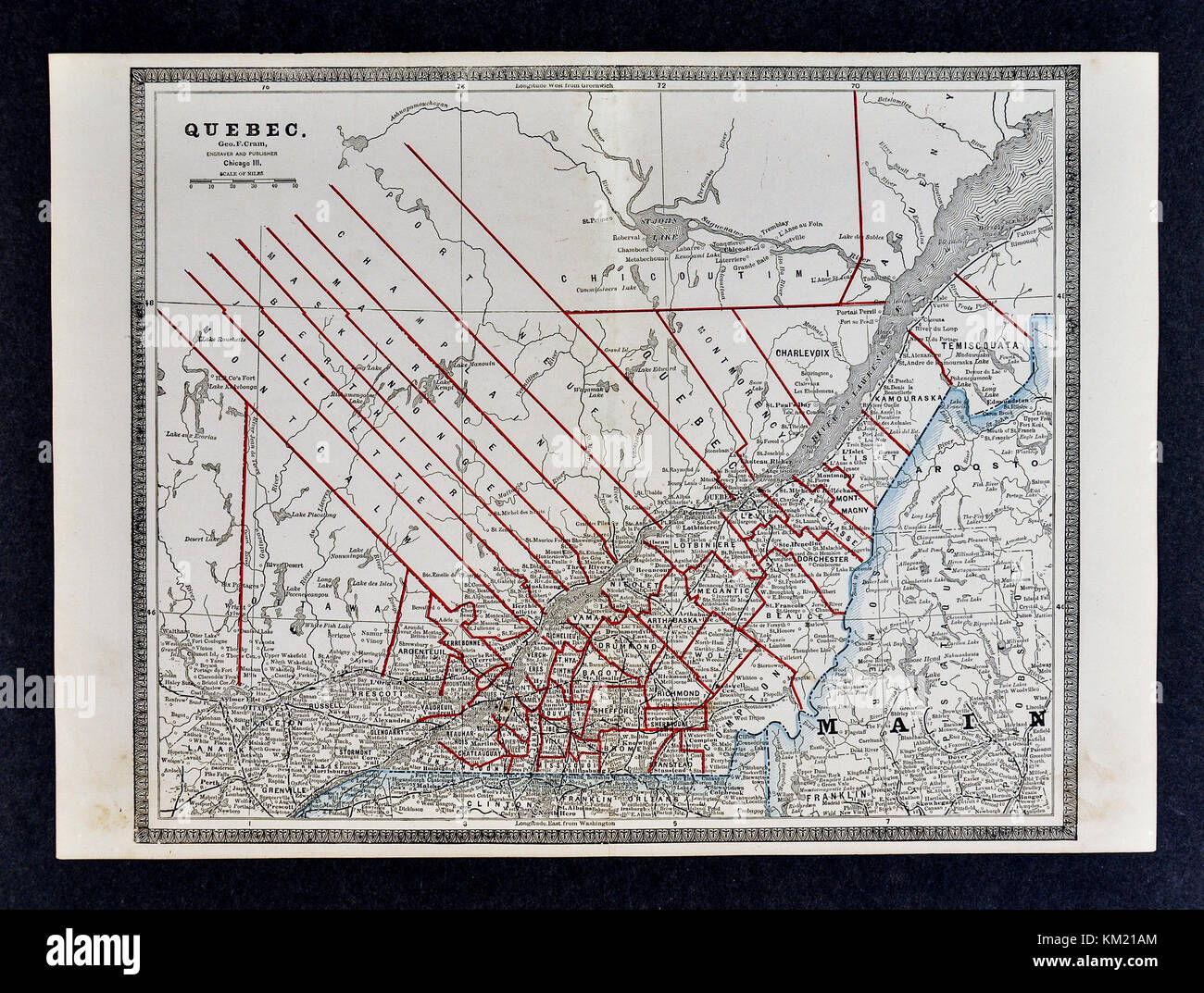 Victoriaville quebec mappa immagini e fotografie stock ad alta ...