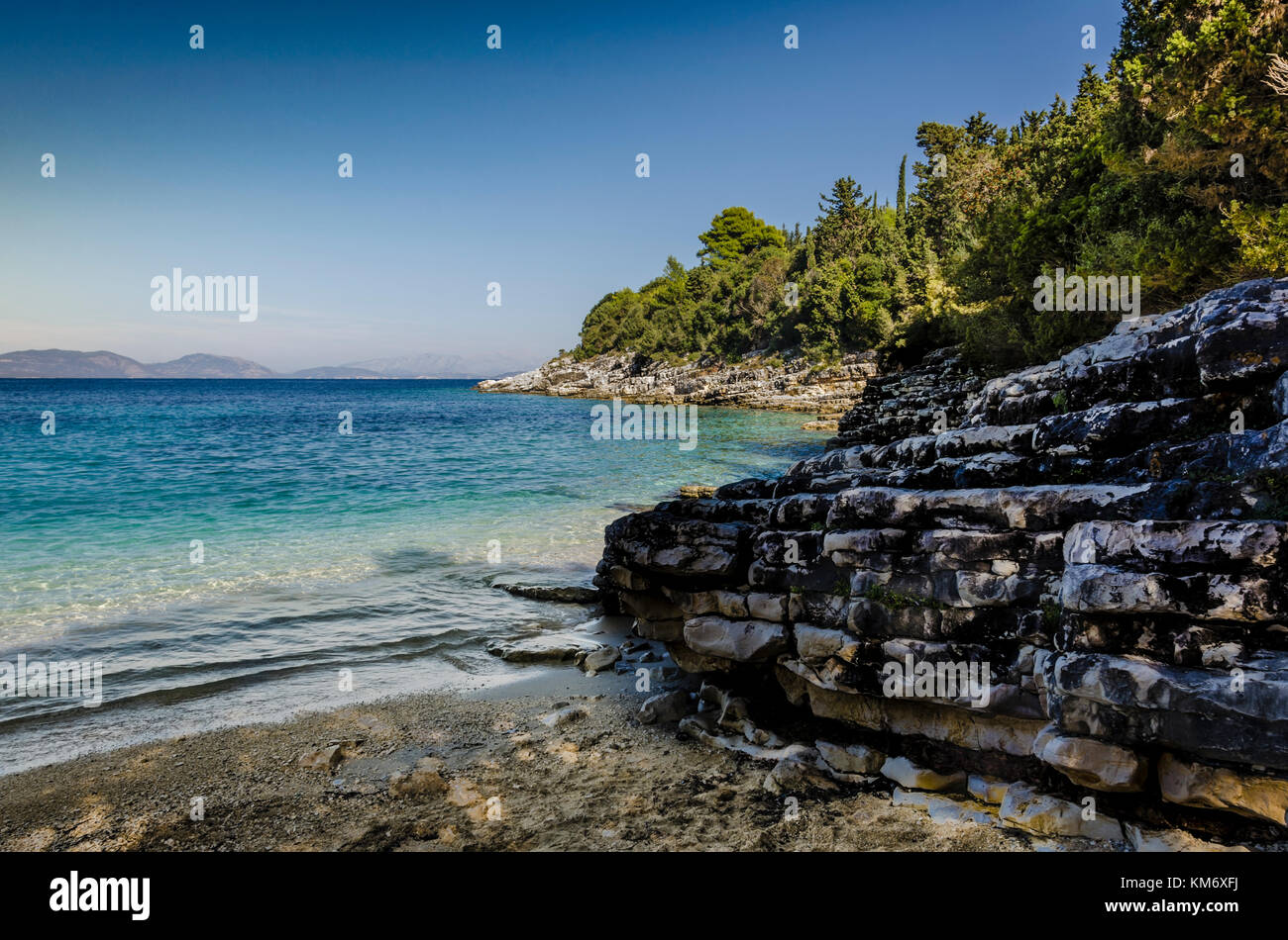 Fiskardo beach immagini e fotografie stock ad alta risoluzione - Alamy