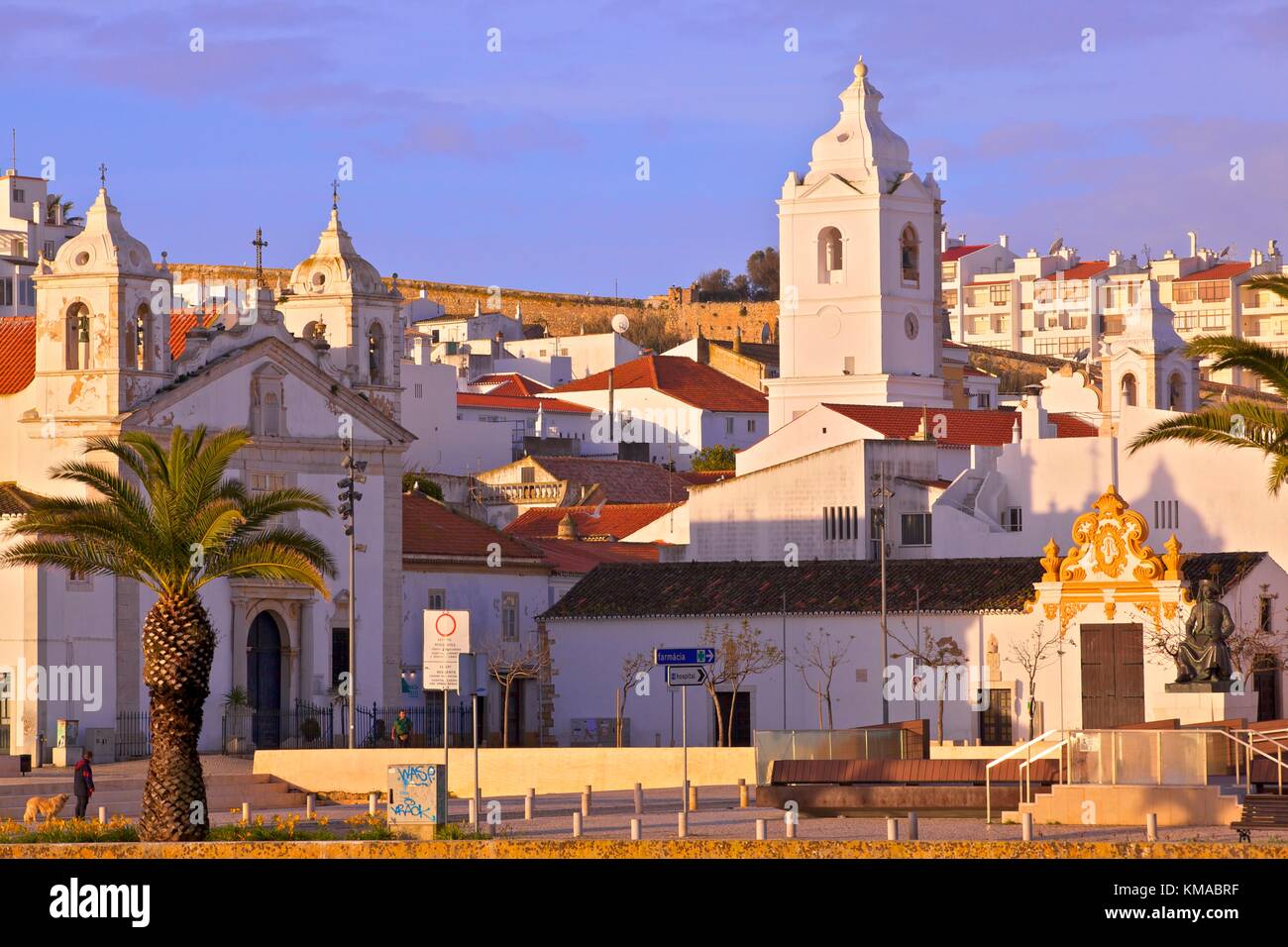 Lagos Città Vecchia, Lagos, Algarve occidentale, Algarve, Portogallo ...