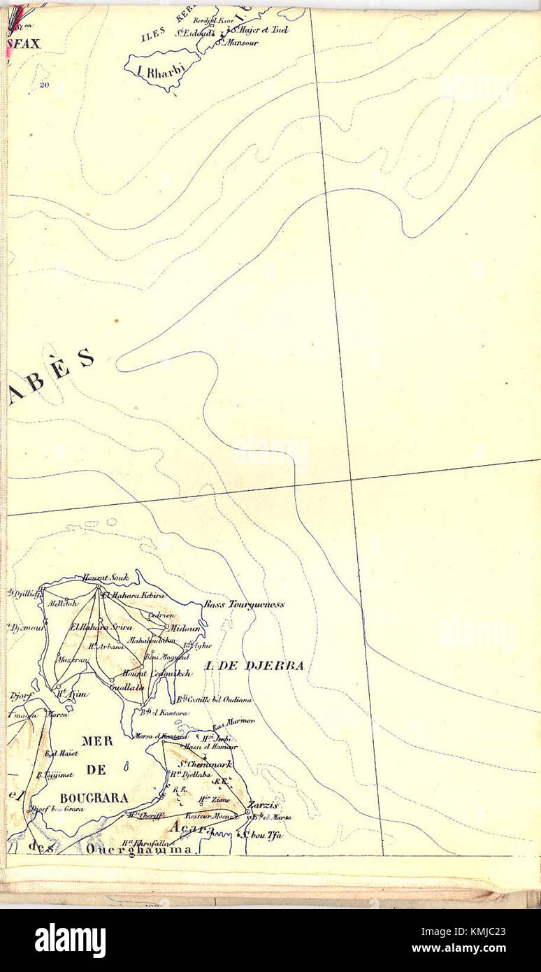 Djerba map immagini e fotografie stock ad alta risoluzione - Alamy