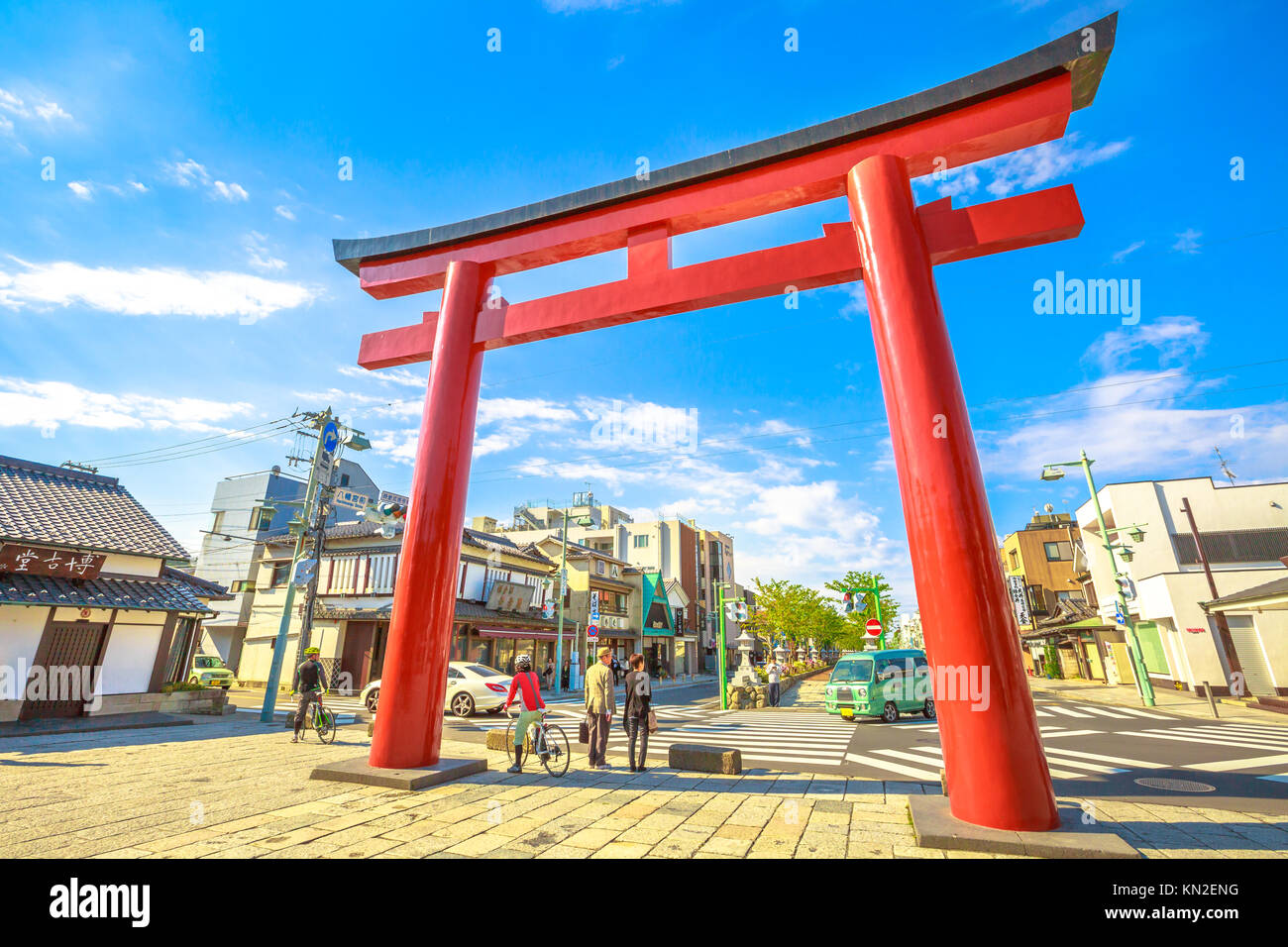 Santuario di tsurugaoka hachiman immagini e fotografie stock ad alta ...