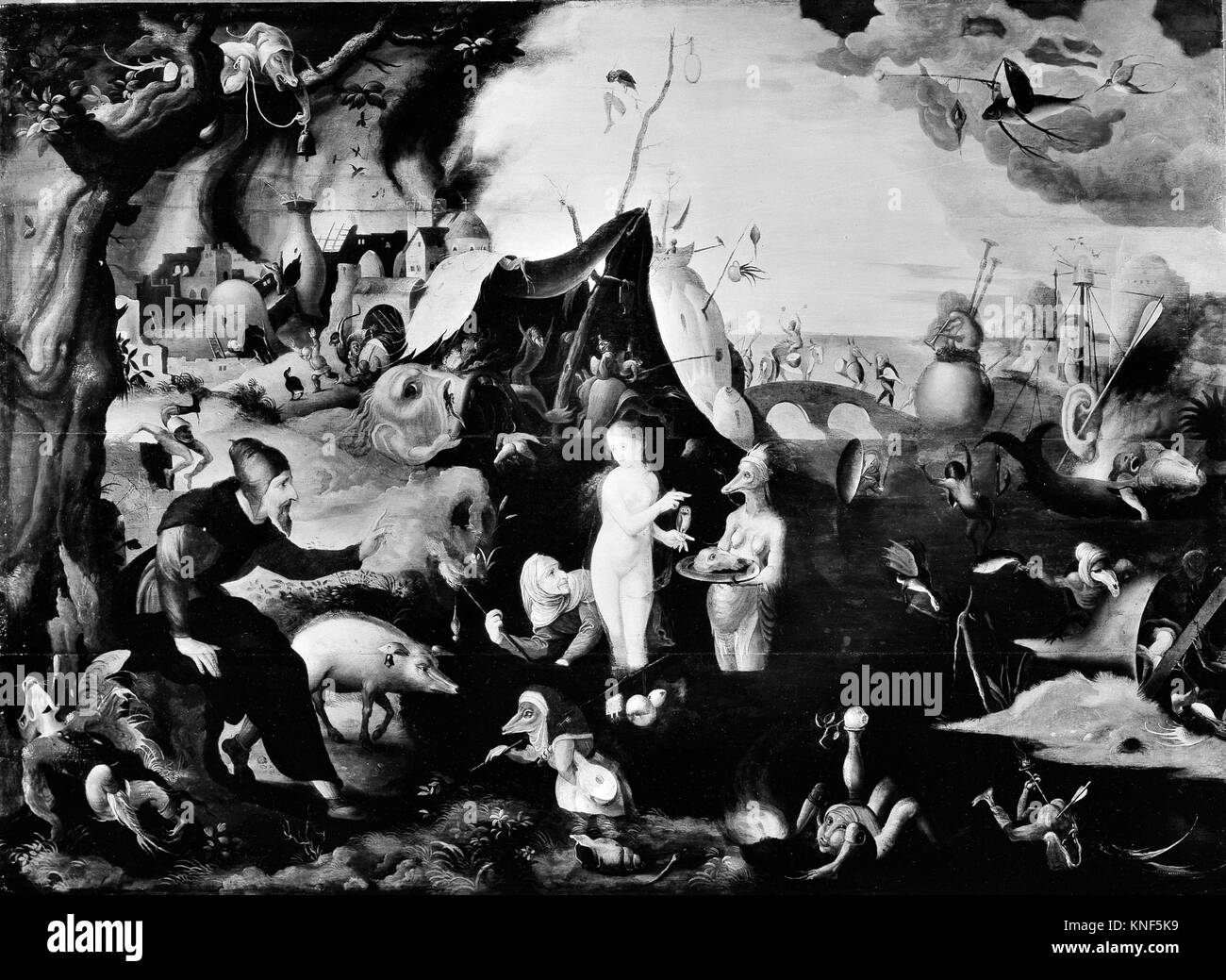Hieronymus bosch temptation st anthony immagini e fotografie stock ad alta risoluzione - Alamy