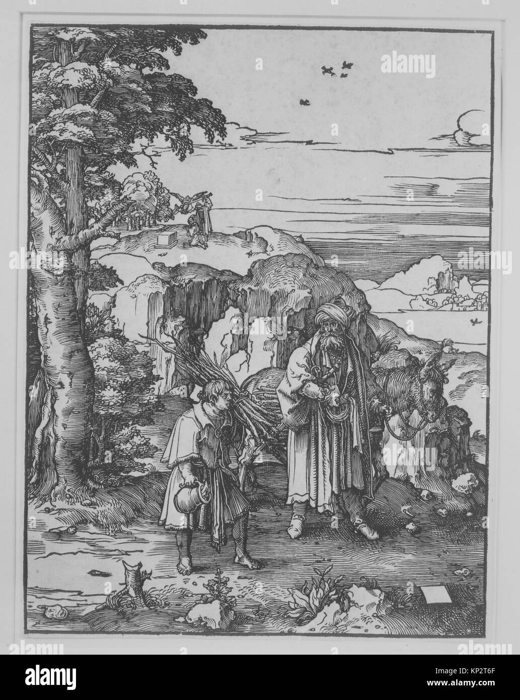 Abramo e isacco Foto e Immagini Stock in Bianco e Nero - Alamy