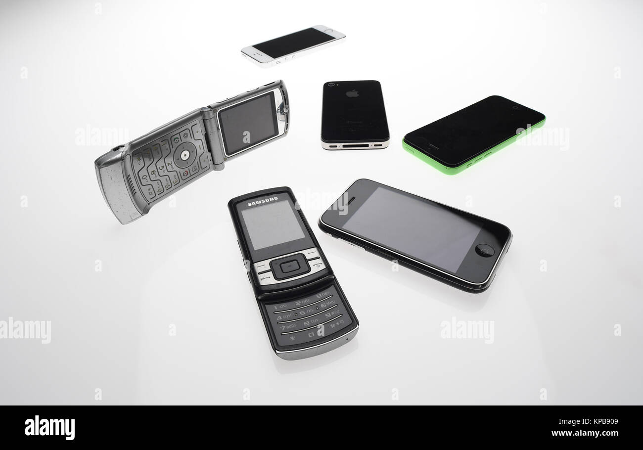 Telefoni iphone immagini e fotografie stock ad alta risoluzione - Alamy