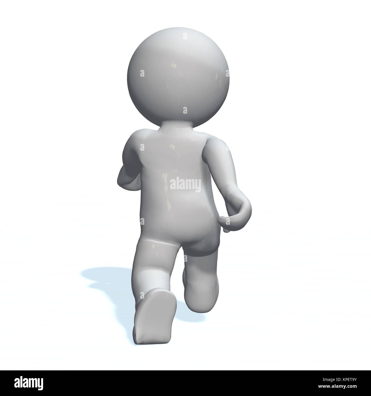Running man 3d Immagini senza sfondo e Foto Stock ritagliate - Alamy