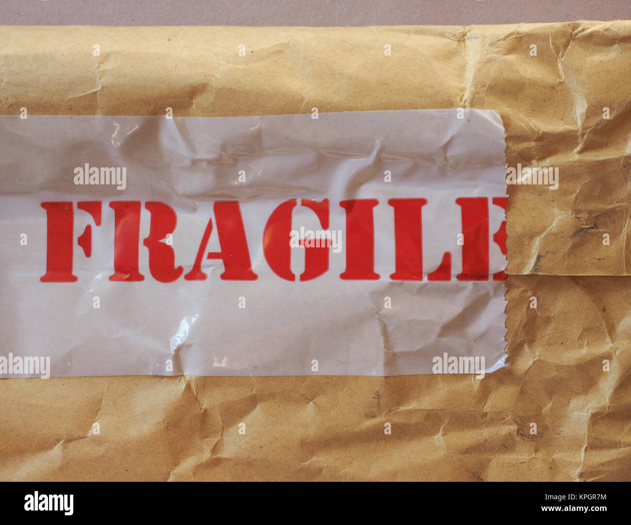 Fragile Label Immagini e Fotos Stock - Alamy