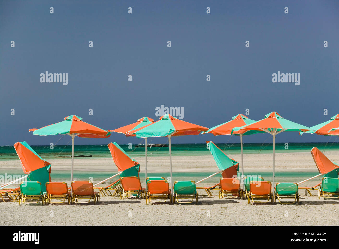 La Grecia, Creta, Hania Provincia, Elafonisi: Elafonisi spiaggia / in ...