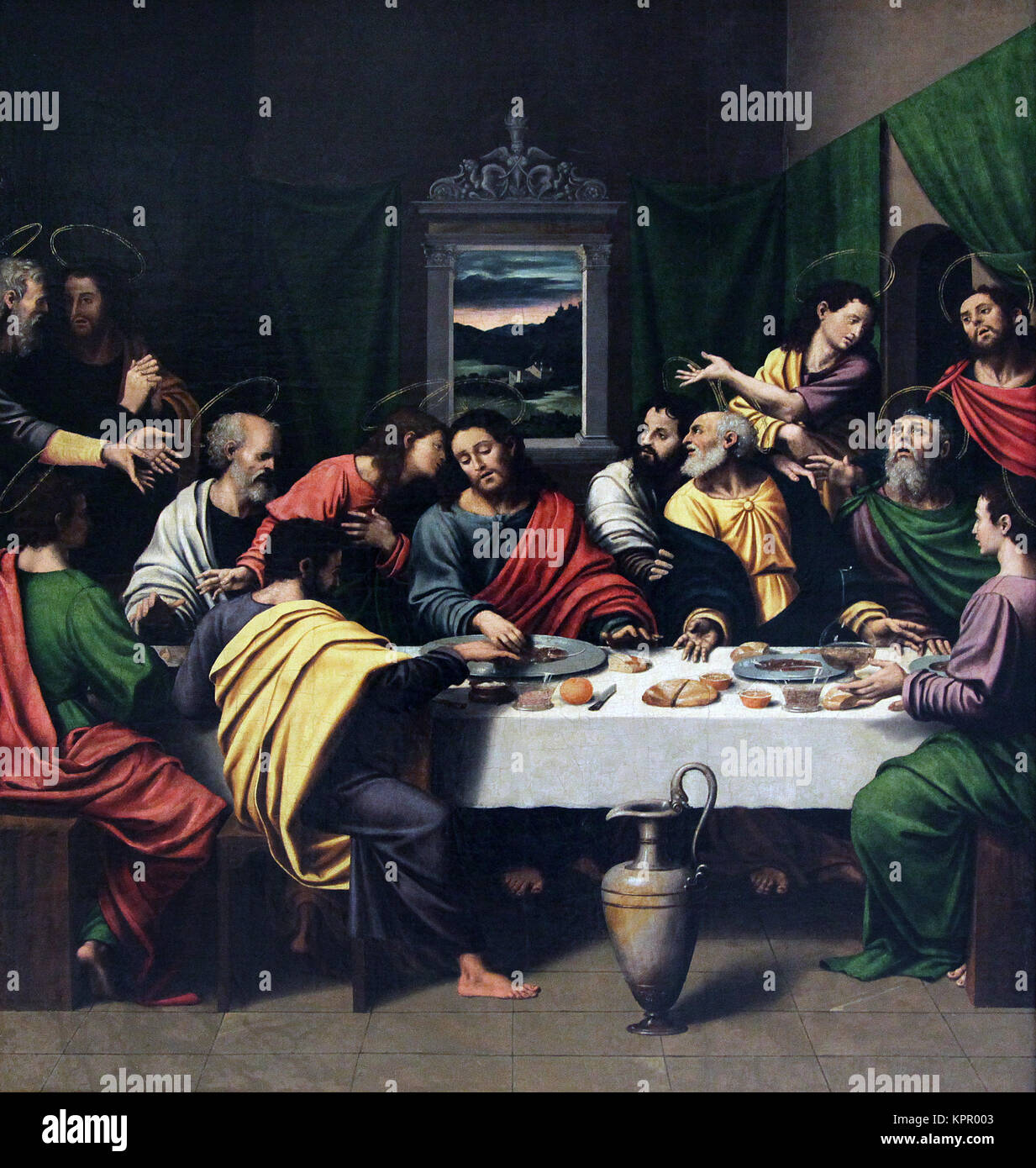 L'ultima cena di Joan de Joanes aka Vicente Juan Masip (1507 – 1579 ...
