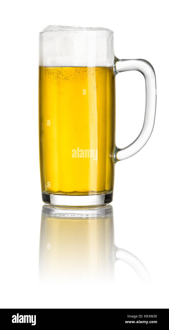 Birra in un boccale di birra immagini e fotografie stock ad alta ...