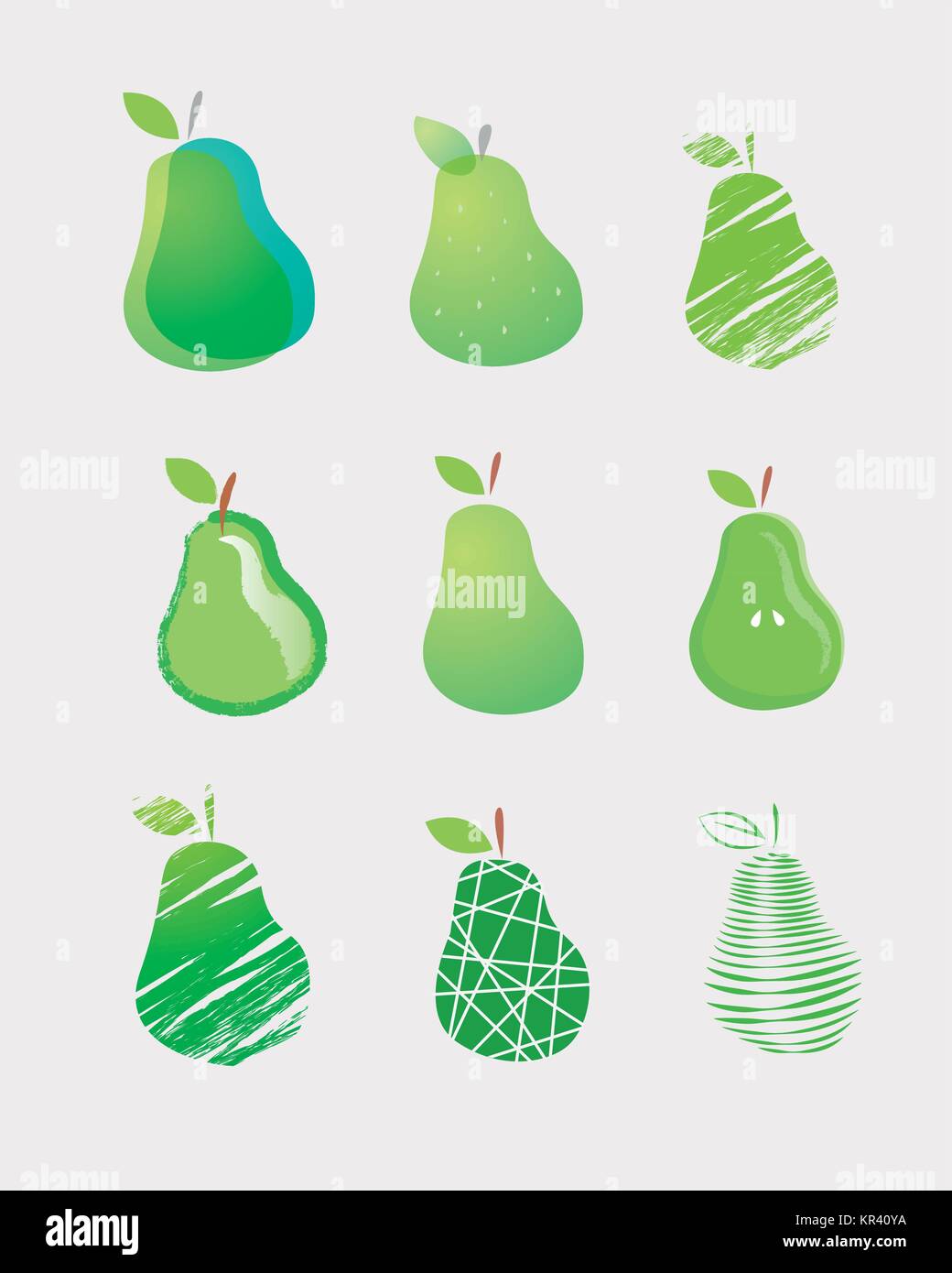 Disegno di una pera immagini e fotografie stock ad alta risoluzione - Alamy