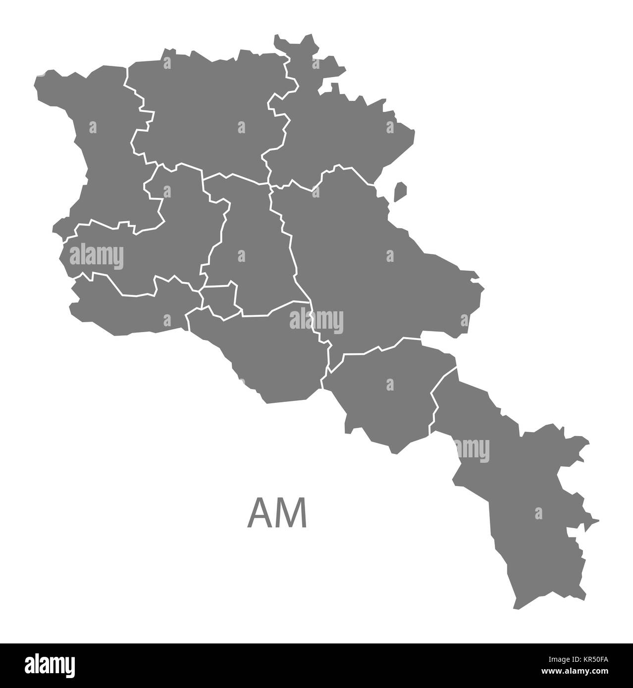 Mappa armenia Immagini senza sfondo e Foto Stock ritagliate - Alamy