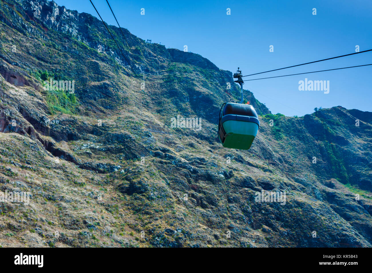 Achadas da Cruz funivia. Porto Moniz. Madeira, Portogallo, Europa Foto ...