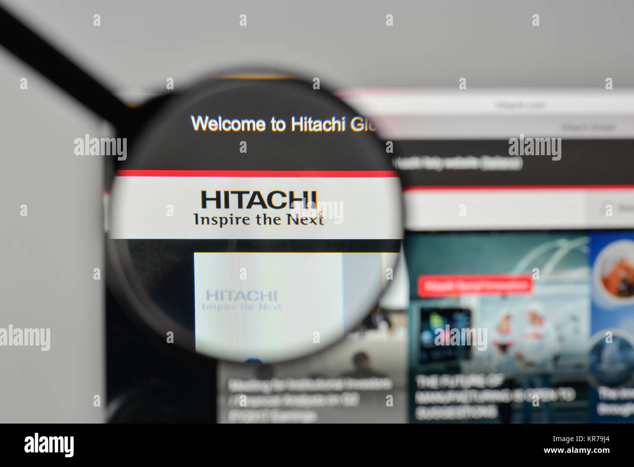 Hitachi logo immagini e fotografie stock ad alta risoluzione - Alamy