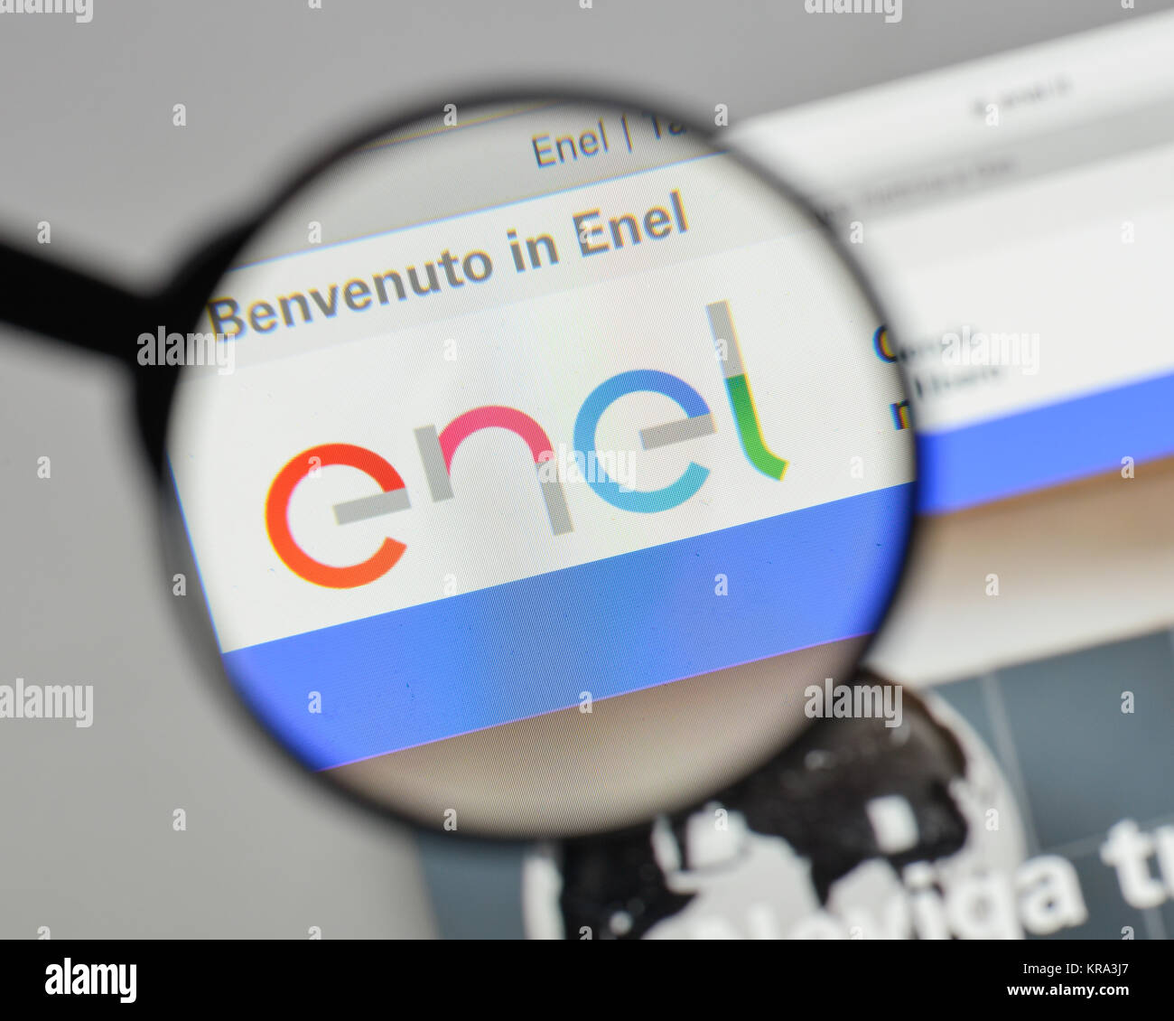 Enel logo immagini e fotografie stock ad alta risoluzione - Alamy