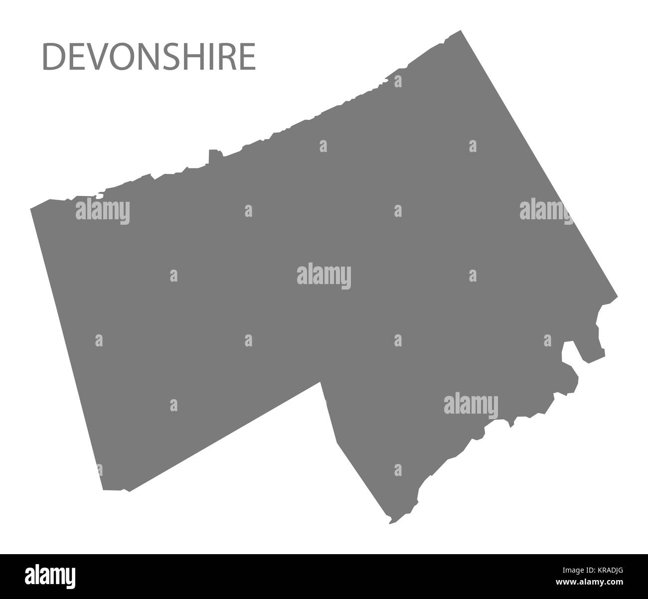 Mappa del devonshire immagini e fotografie stock ad alta risoluzione ...