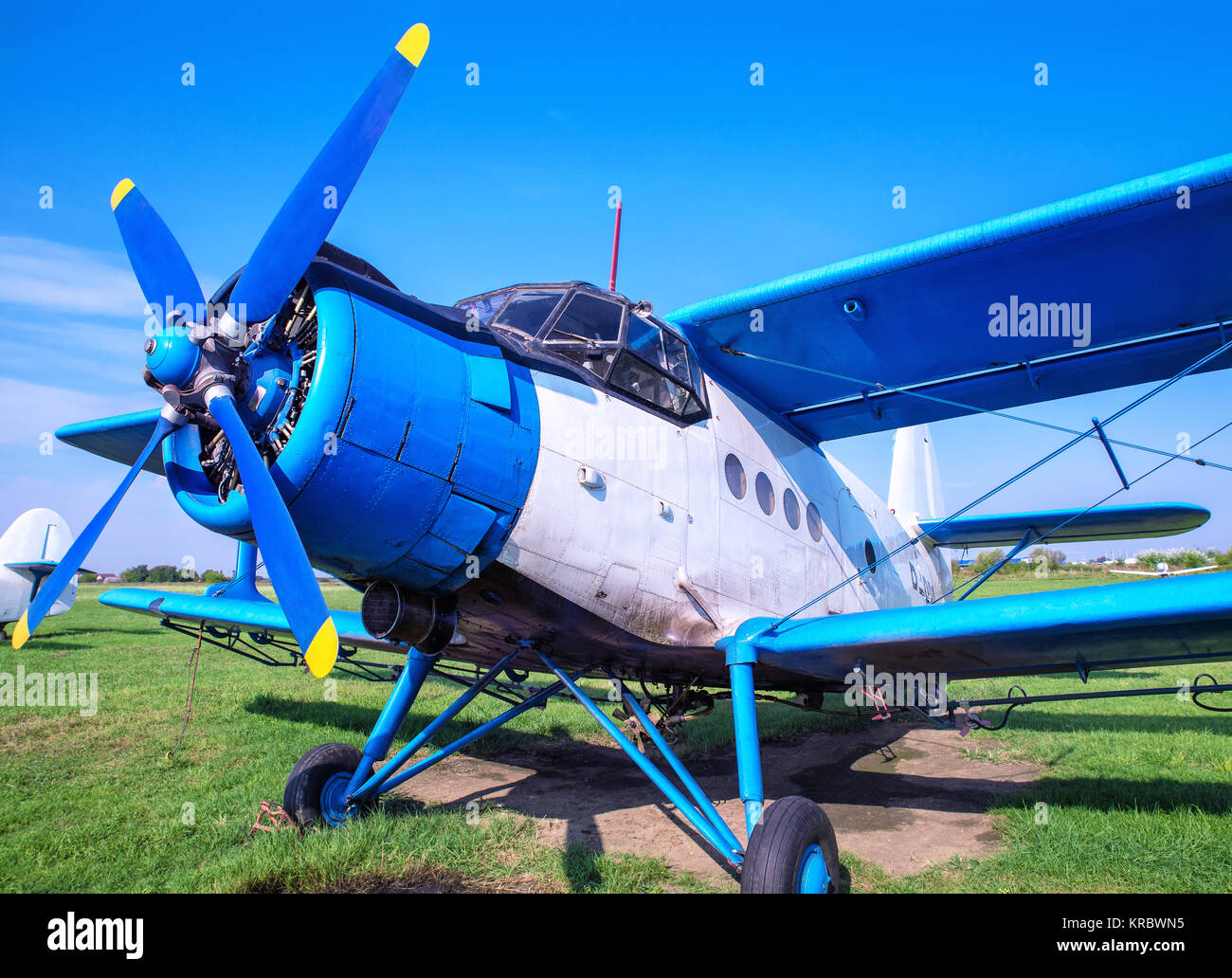 Aereo biplano immagini e fotografie stock ad alta risoluzione - Alamy