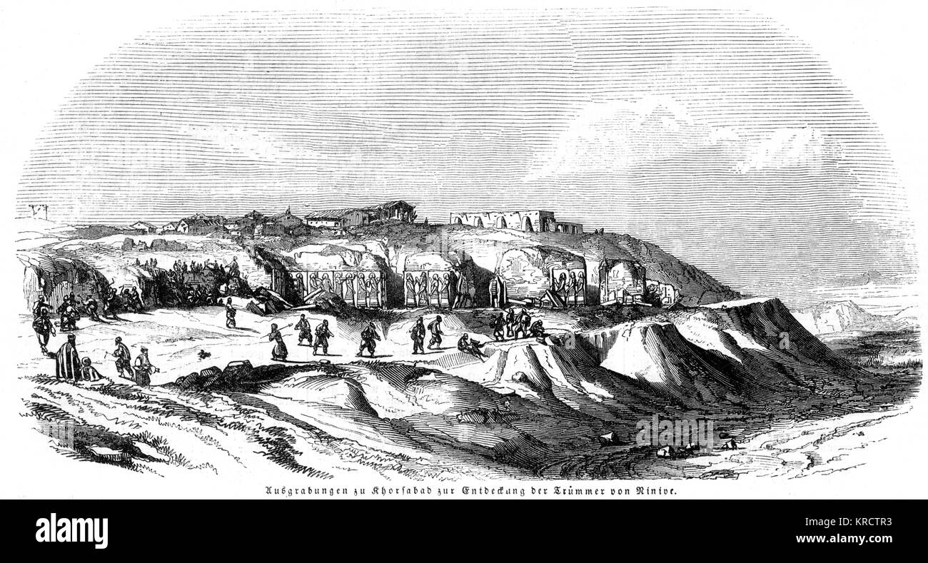 Dur sharrukin khorsabad iraq immagini e fotografie stock ad alta ...