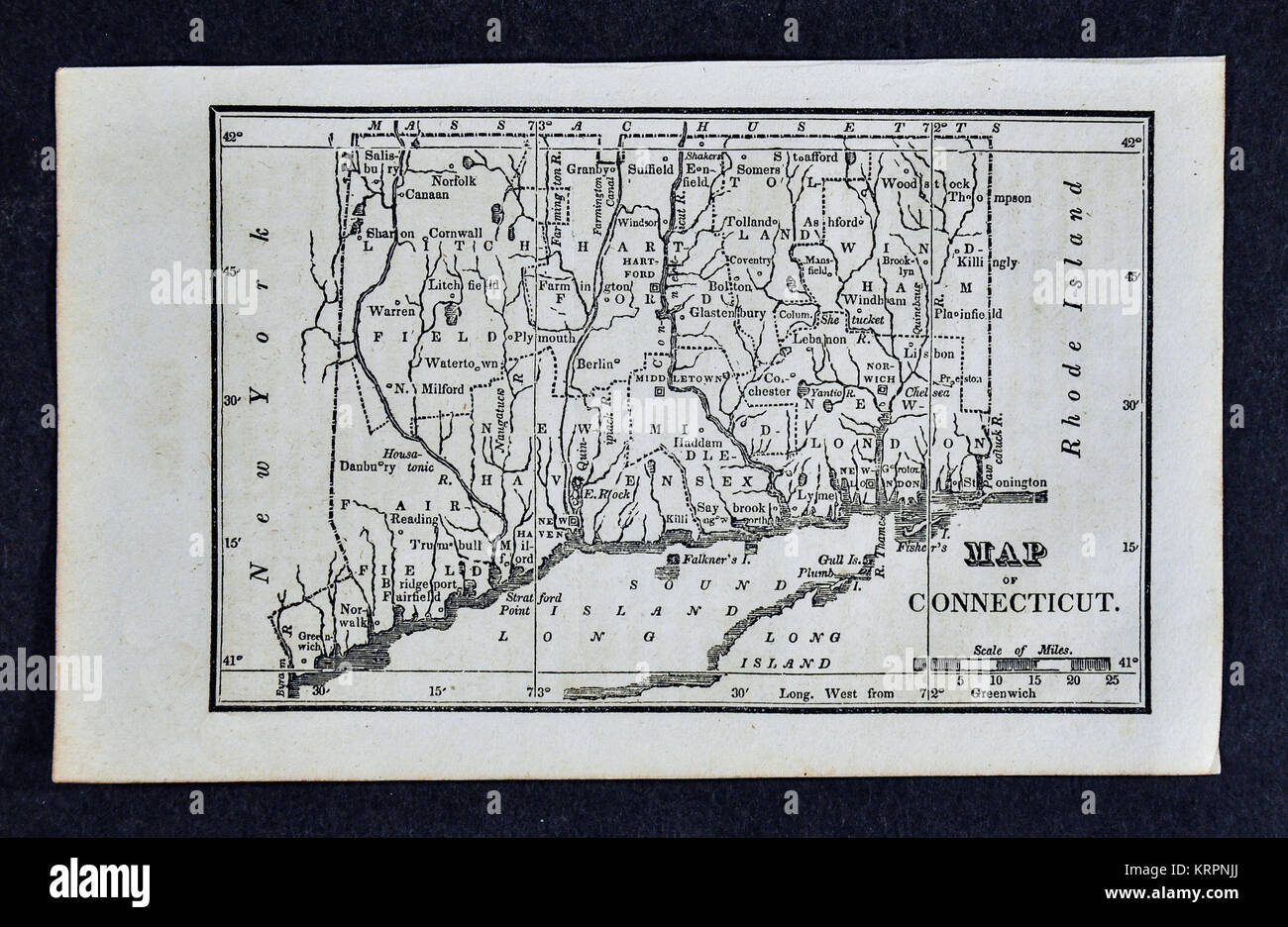 Mappa di new canaan immagini e fotografie stock ad alta risoluzione - Alamy