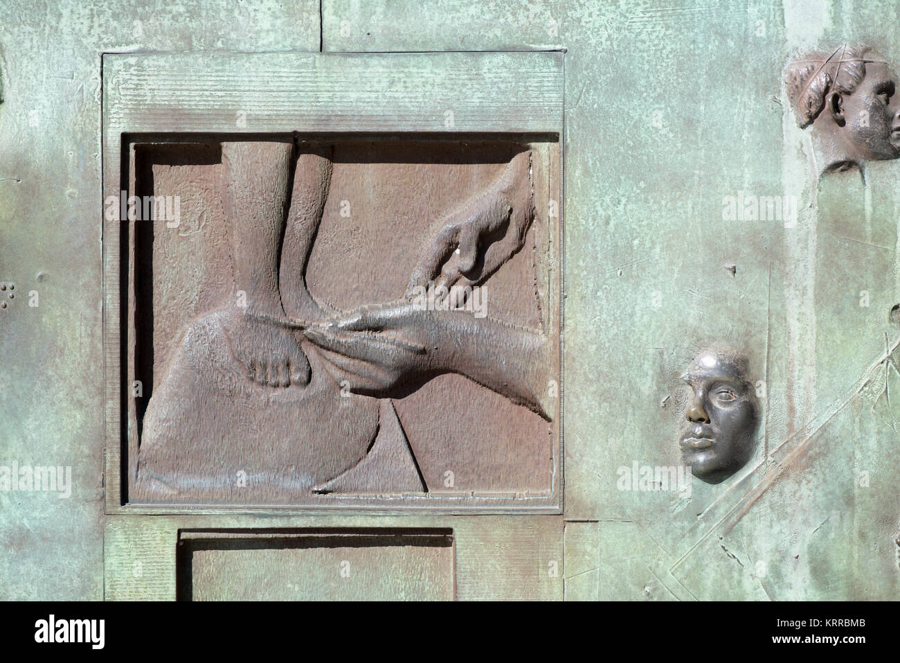 WASHINGTON DC, Stati Uniti: Un muro di rappresentazioni artistiche ...