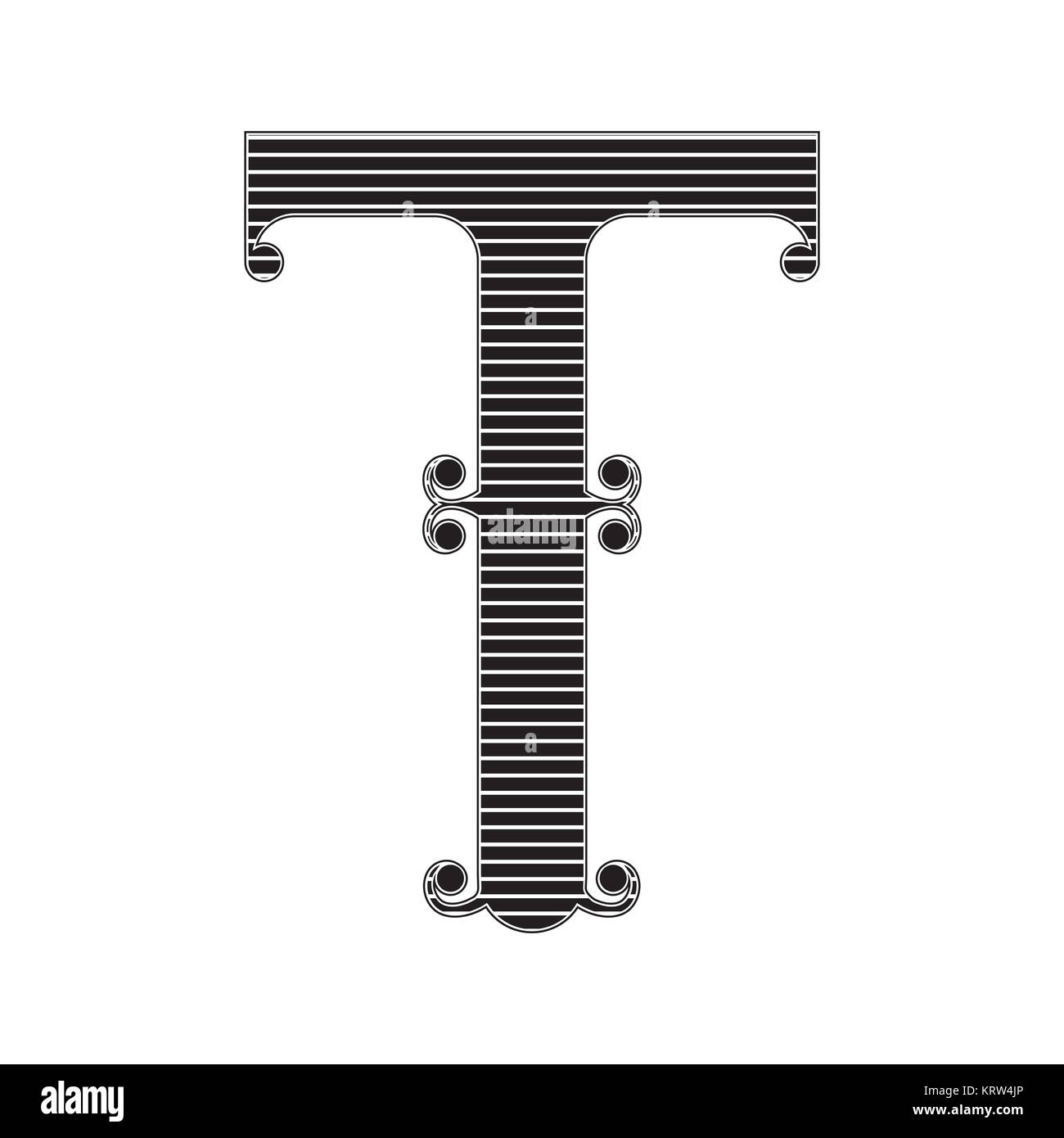 Lettera t gotica Immagini senza sfondo e Foto Stock ritagliate - Alamy