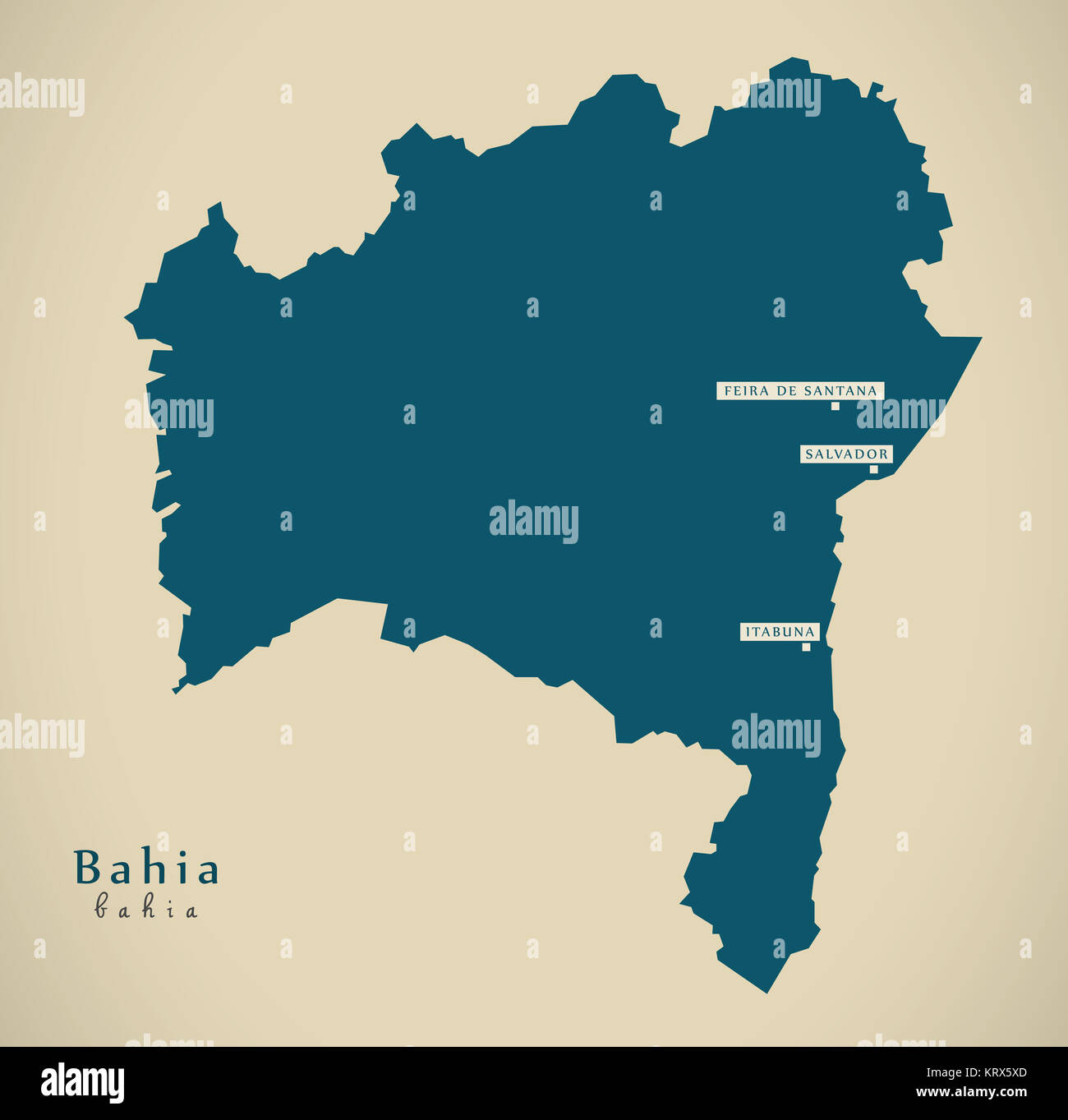 Map bahia immagini e fotografie stock ad alta risoluzione - Alamy