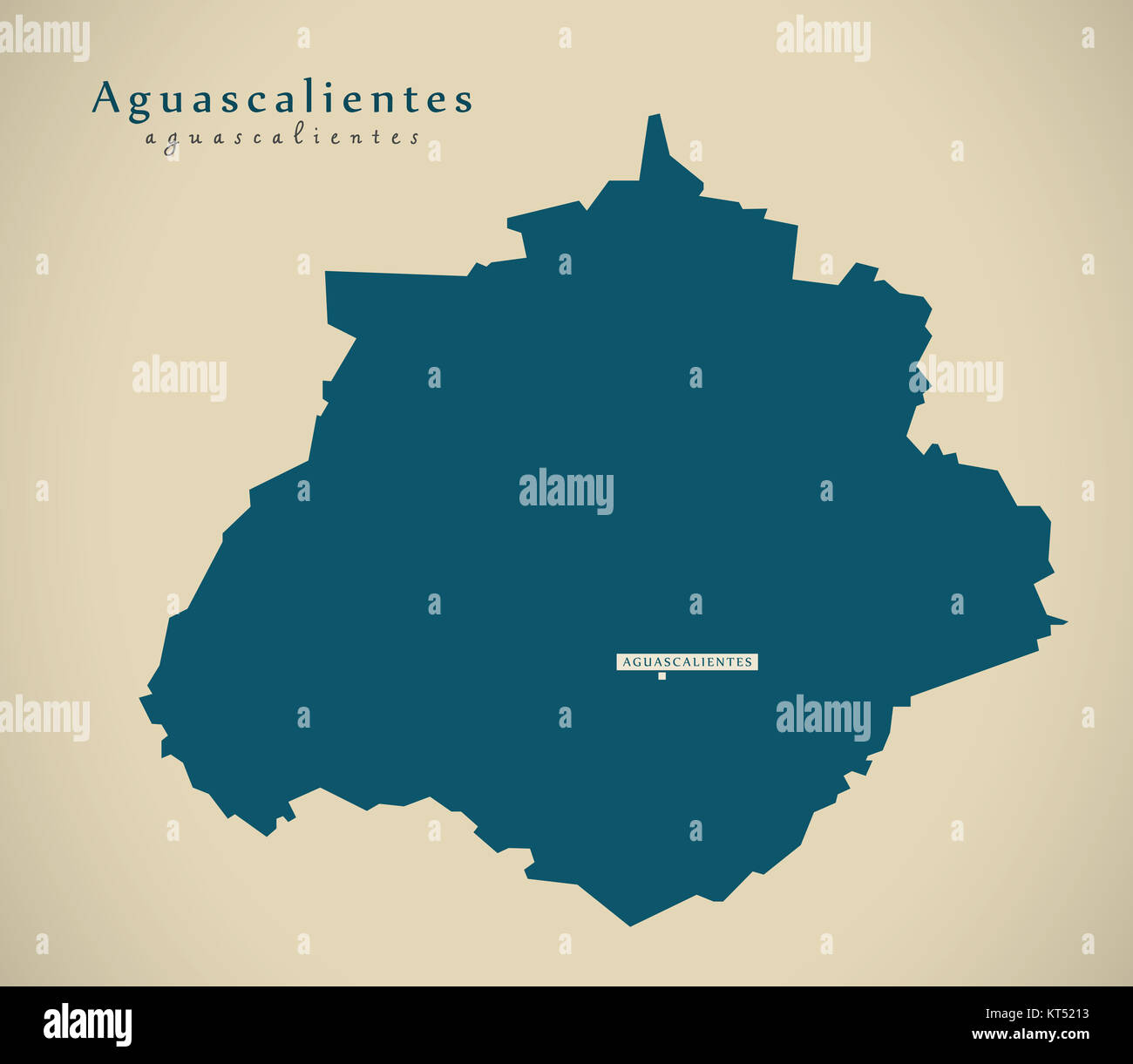 Mappa di aguascalientes immagini e fotografie stock ad alta risoluzione ...