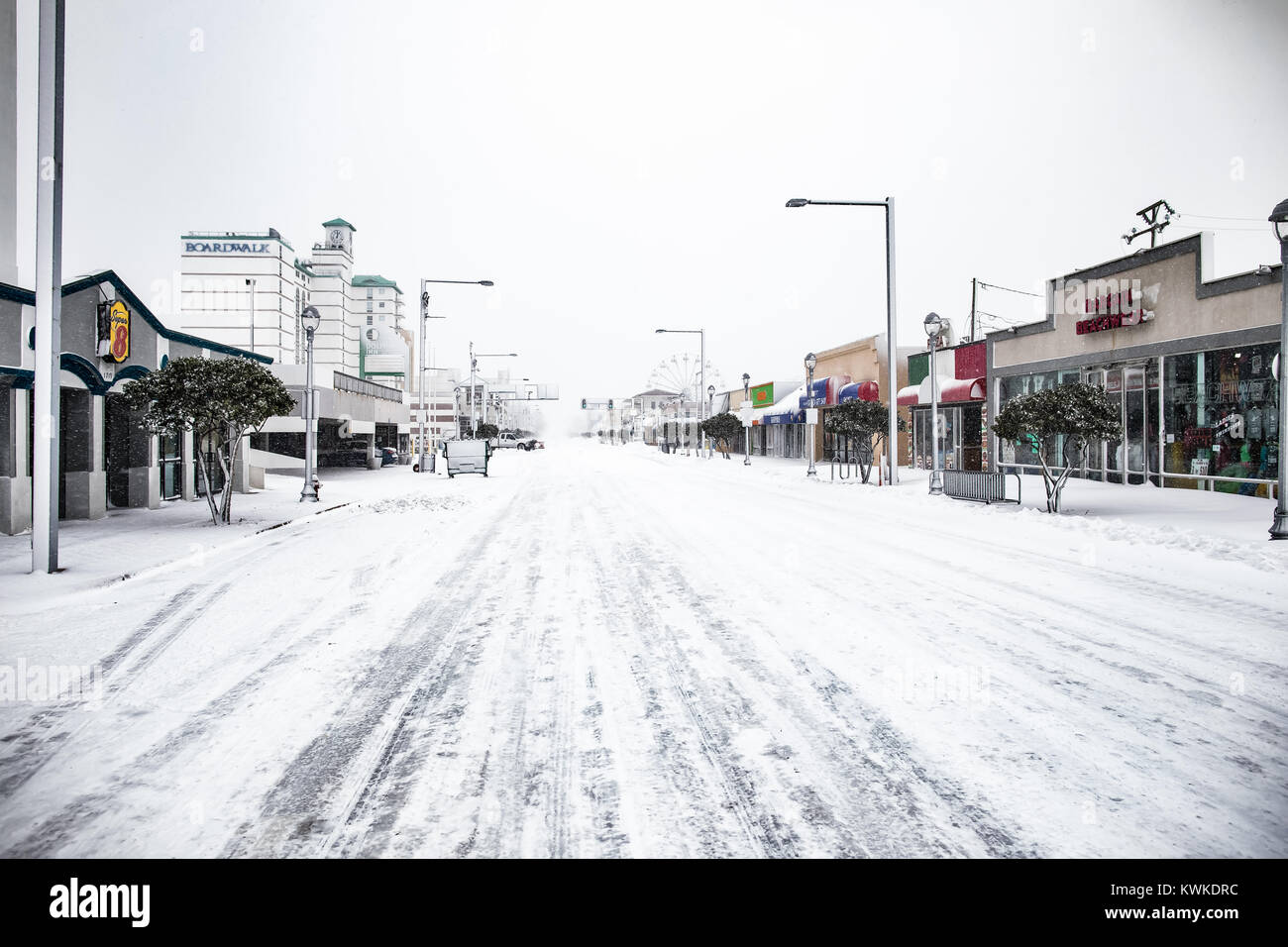 Virginia beach snow storm immagini e fotografie stock ad alta ...