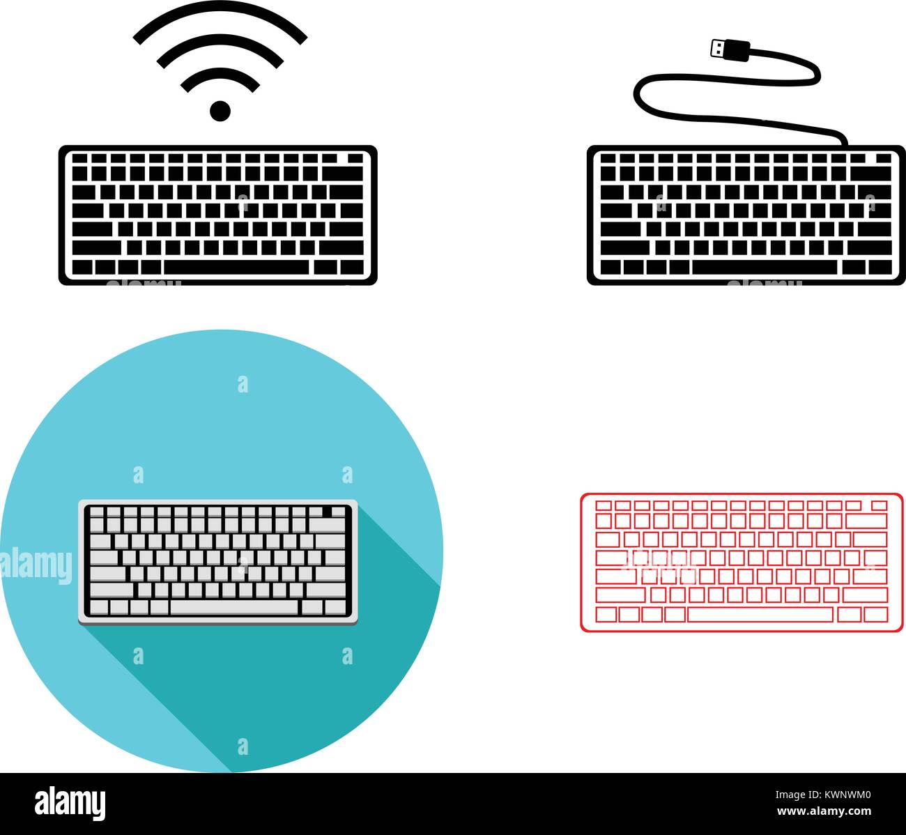 Keyboard vector vectors immagini e fotografie stock ad alta risoluzione ...