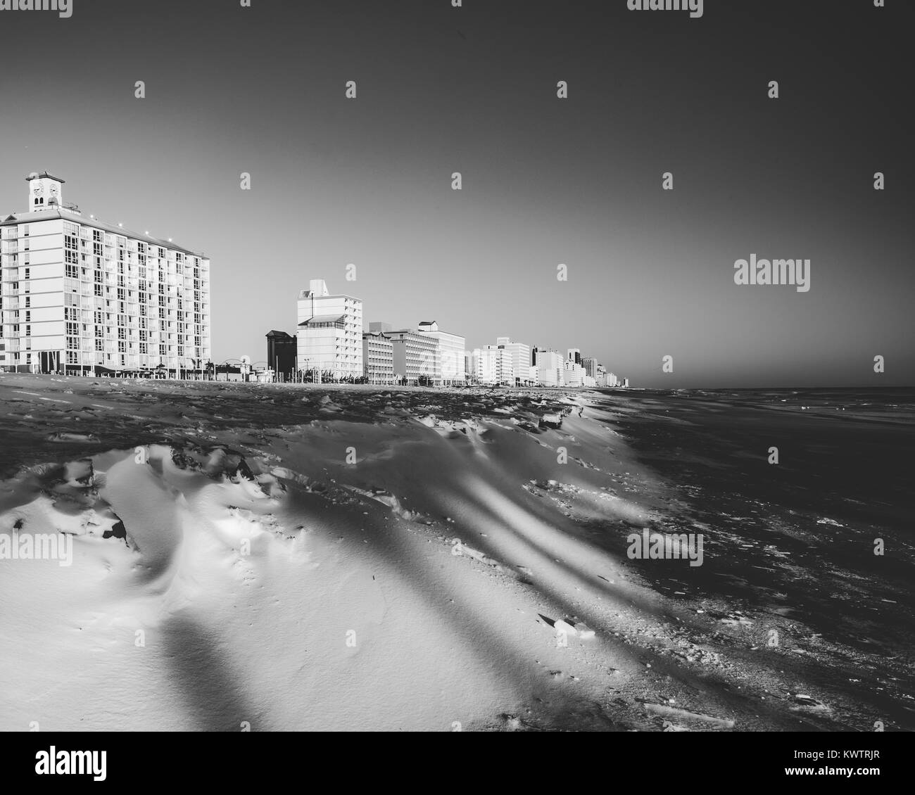 Virginia beach snow storm immagini e fotografie stock ad alta ...