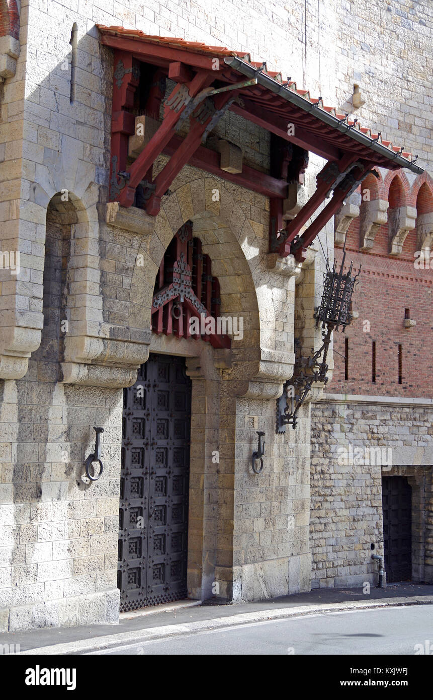Castello Mackenzie, una massiccia gotico palazzo fantasia di follia nel ...