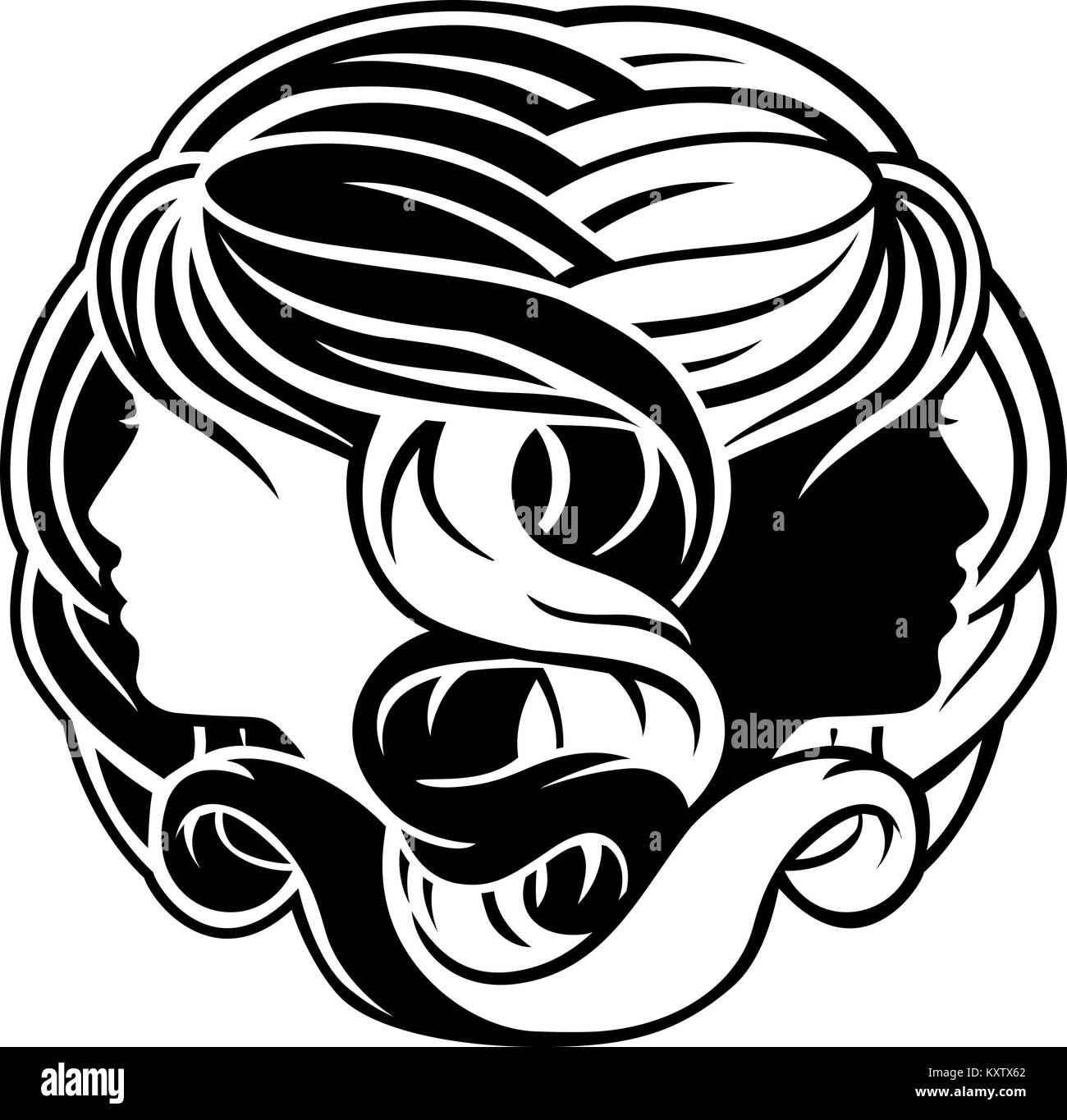 Simbolo dei gemelli immagini e fotografie stock ad alta risoluzione - Alamy