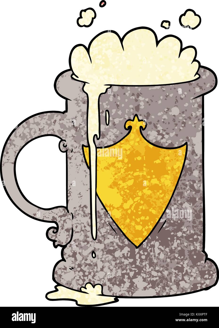 Cartoon Mug Beer Immagini e Fotos Stock - Alamy