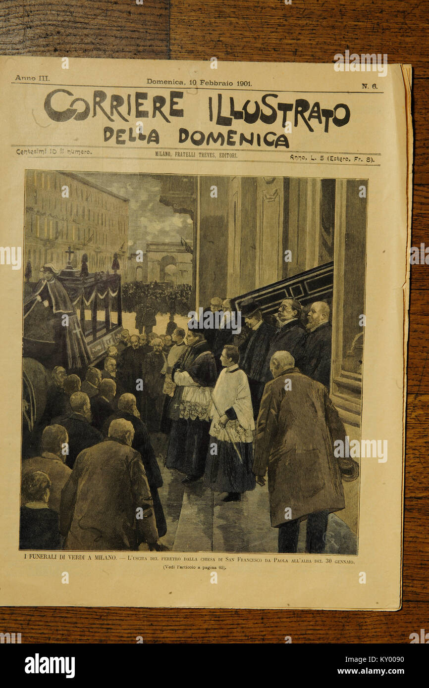 The funeral giuseppe verdi immagini e fotografie stock ad alta ...