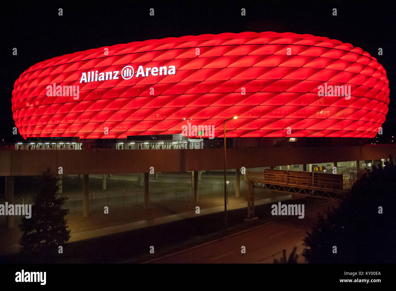 Allianz Arena Casa Fc Bayern Munchen Squadra Di Calcio Monaco Di