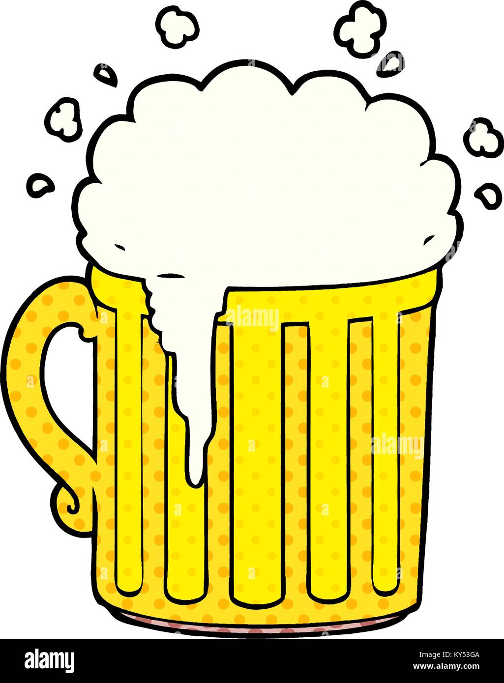 Cartoon boccale di birra Immagine e Vettoriale - Alamy