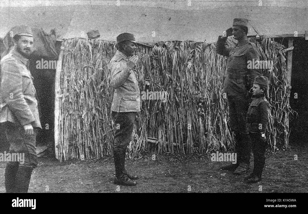 Momčilo Gavrić e il maggiore Stevan Tucović furono figure importanti ...