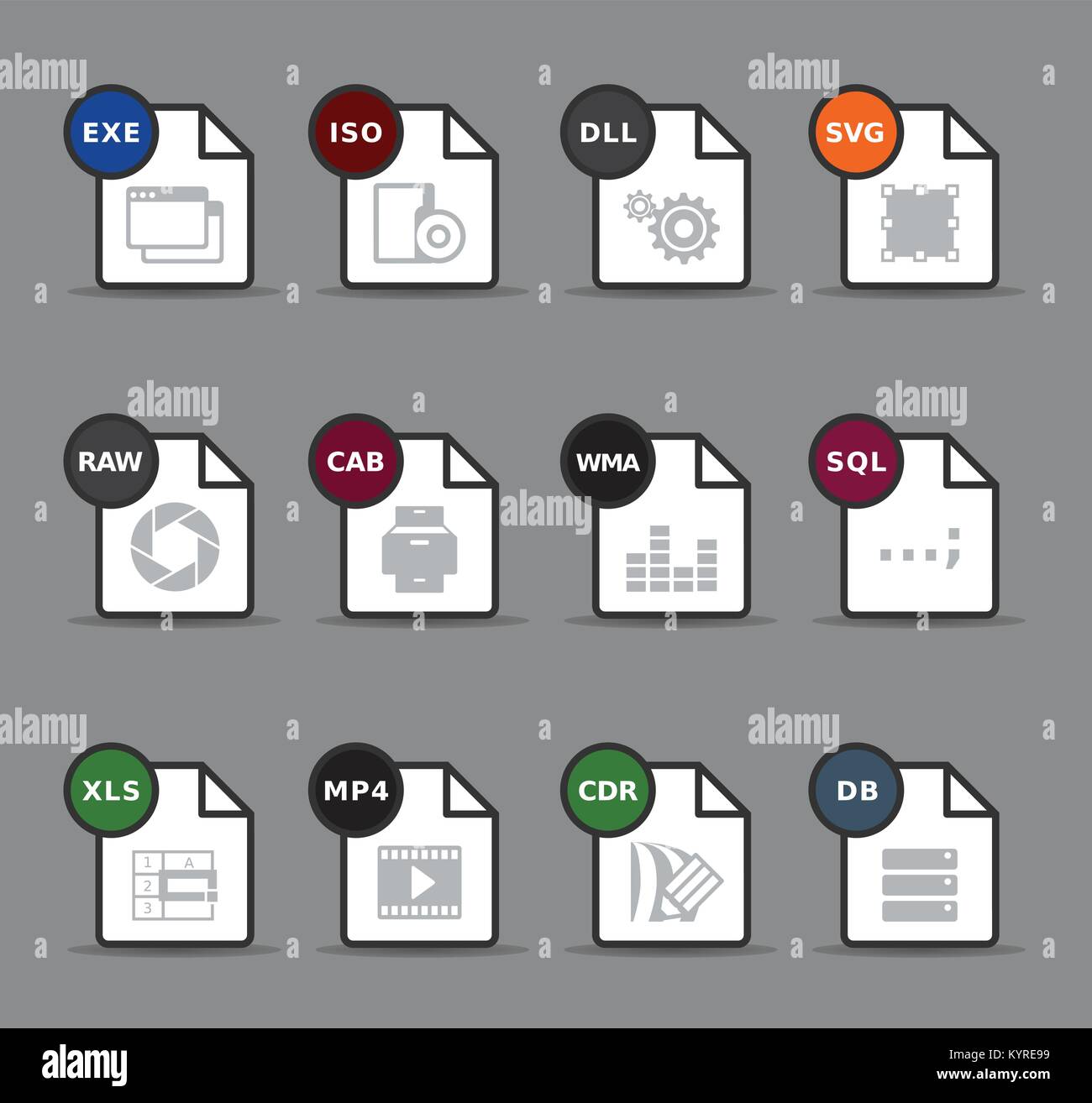 Icona di wma Immagini Vettoriali Stock - Alamy