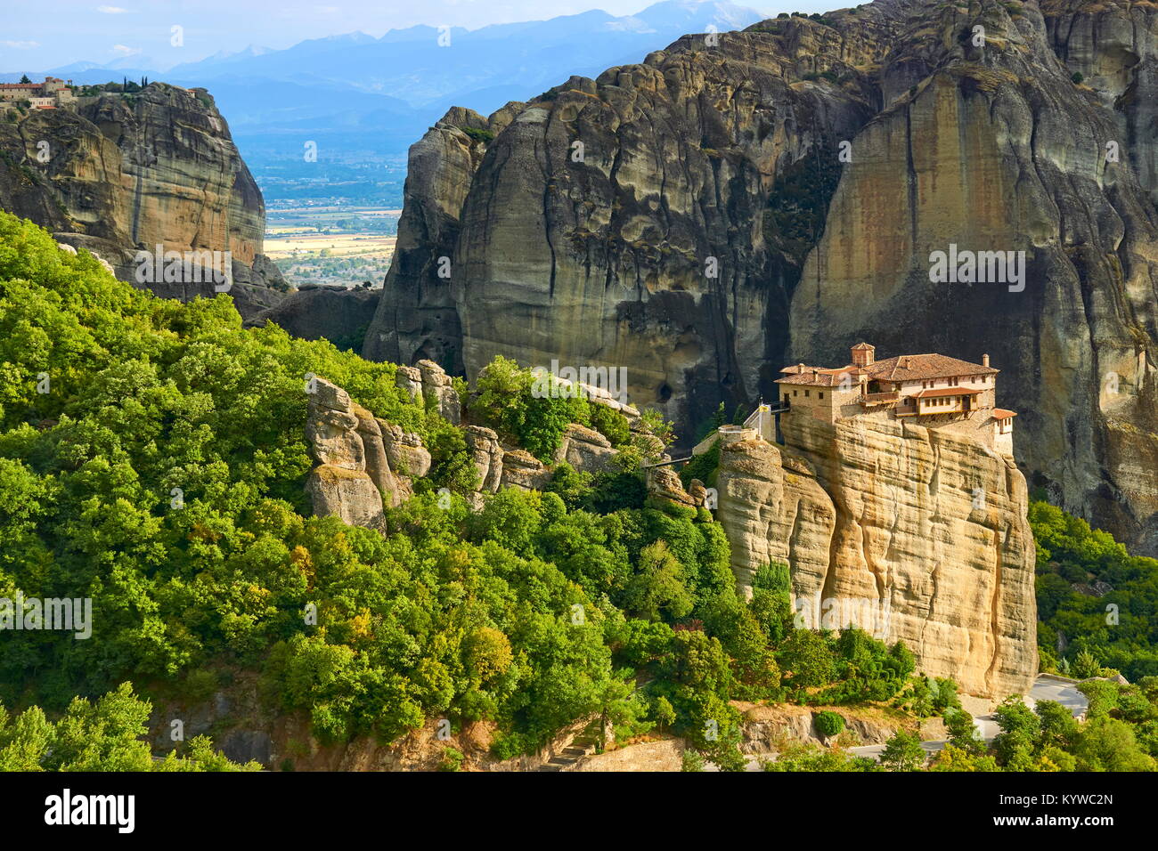 Meteora monastero della grecia immagini e fotografie stock ad alta ...
