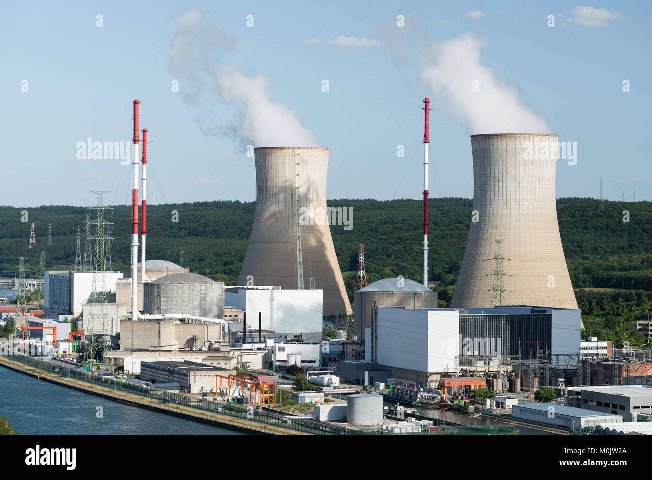 Centrale elettrica atomo cambiamento climatico co2 immagini e ...